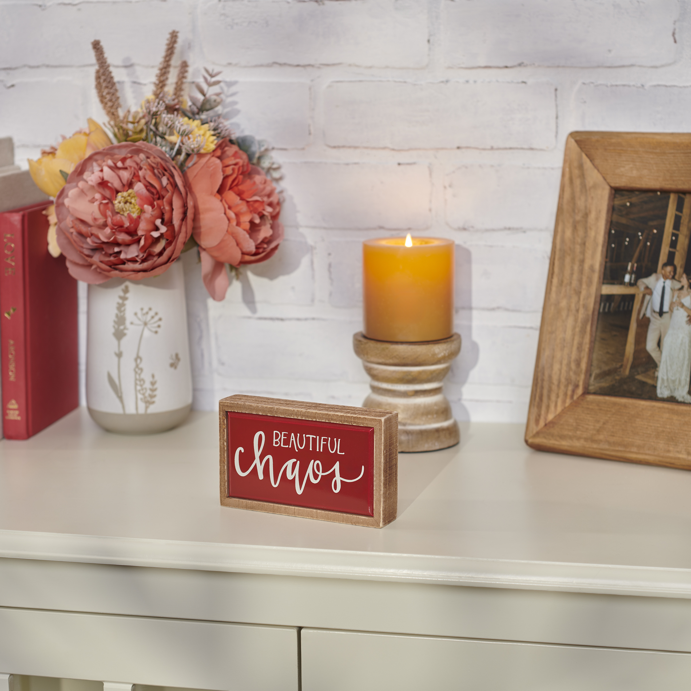 Beautiful Chaos Box Sign Mini | Primitives By Kathy