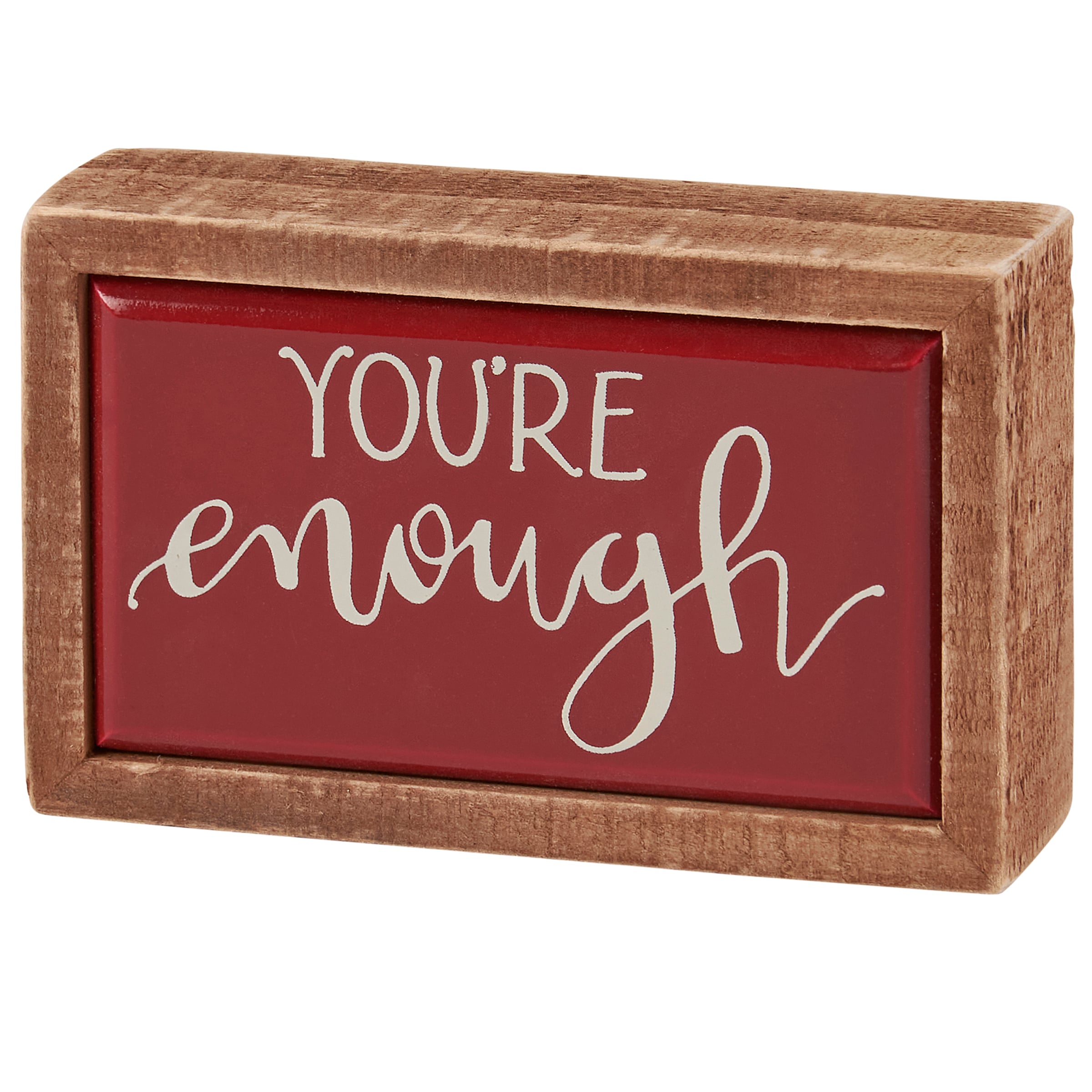 You're Enough Box Sign Mini | Primitives By Kathy