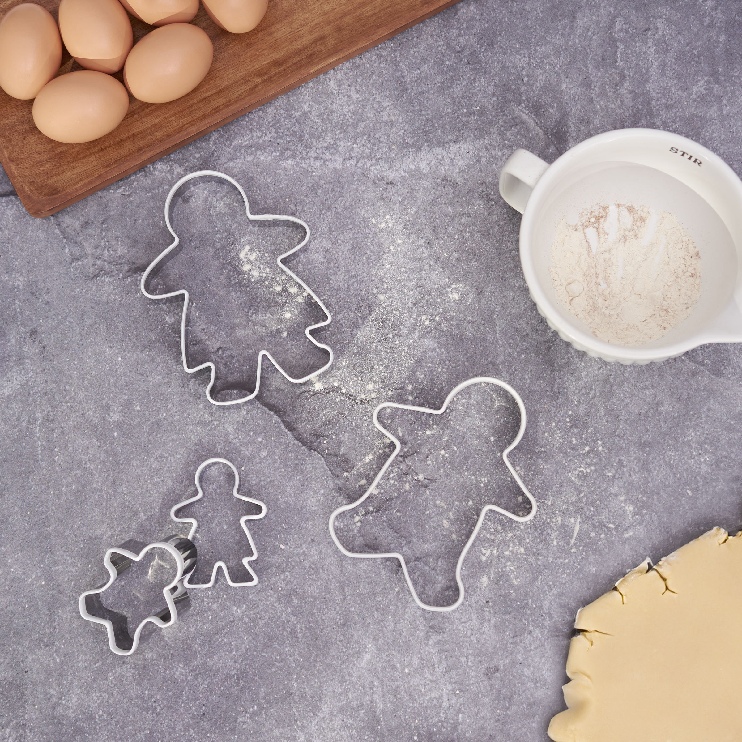 Gingerbread Family Cookie Cutter Set | Primitives By Kathy
