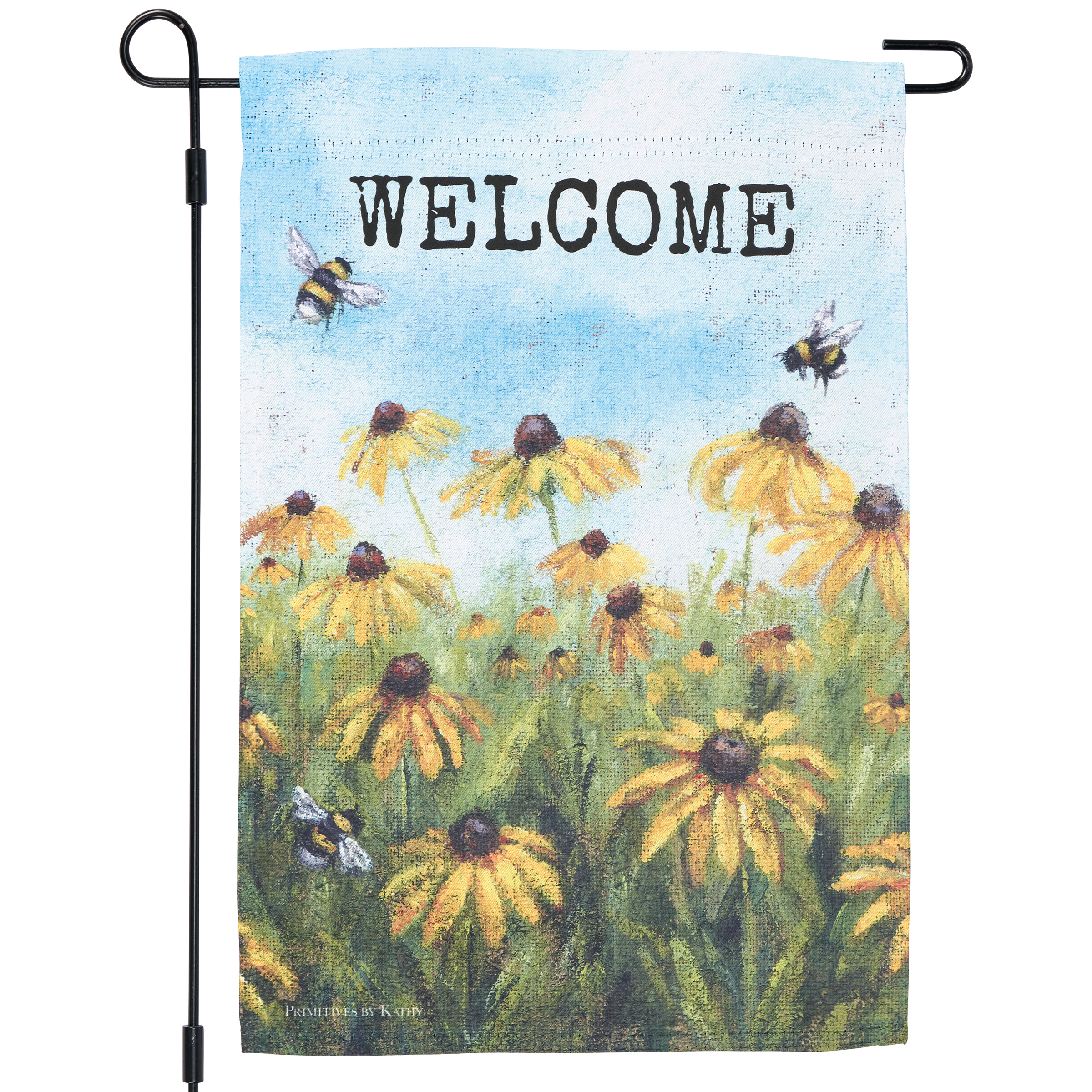 Black Eyed Susan Garden Flag | Primitives By Kathy