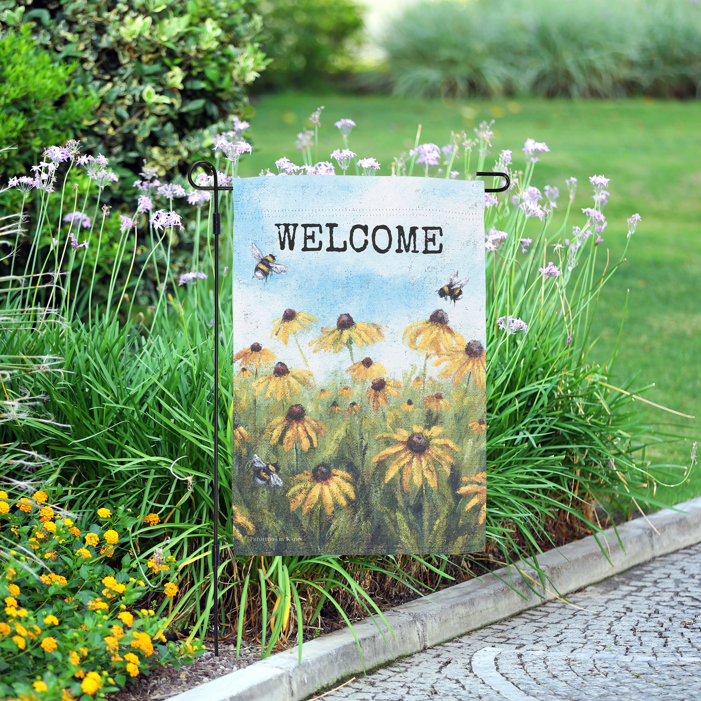 Black Eyed Susan Garden Flag | Primitives By Kathy