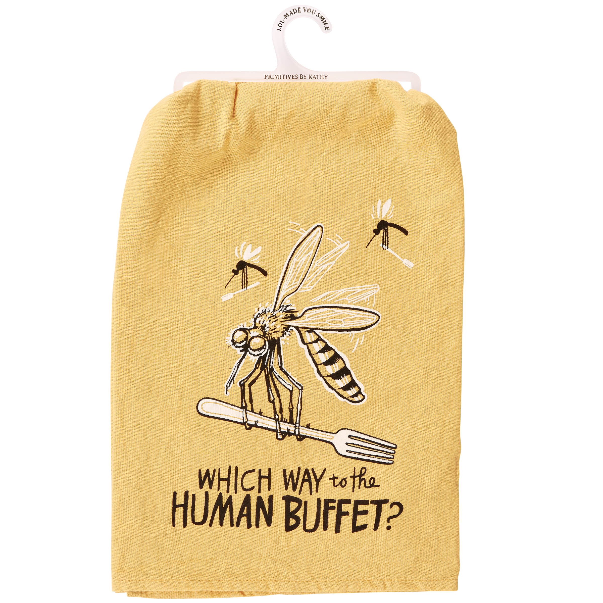 Human Buffet Kitchen Towel | Primitives By Kathy