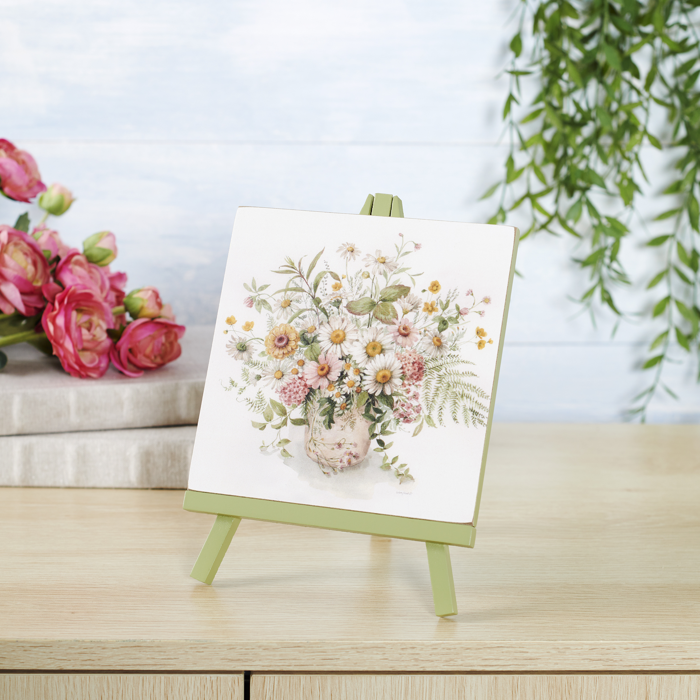 Daisy Bouquet Easel | Primitives By Kathy