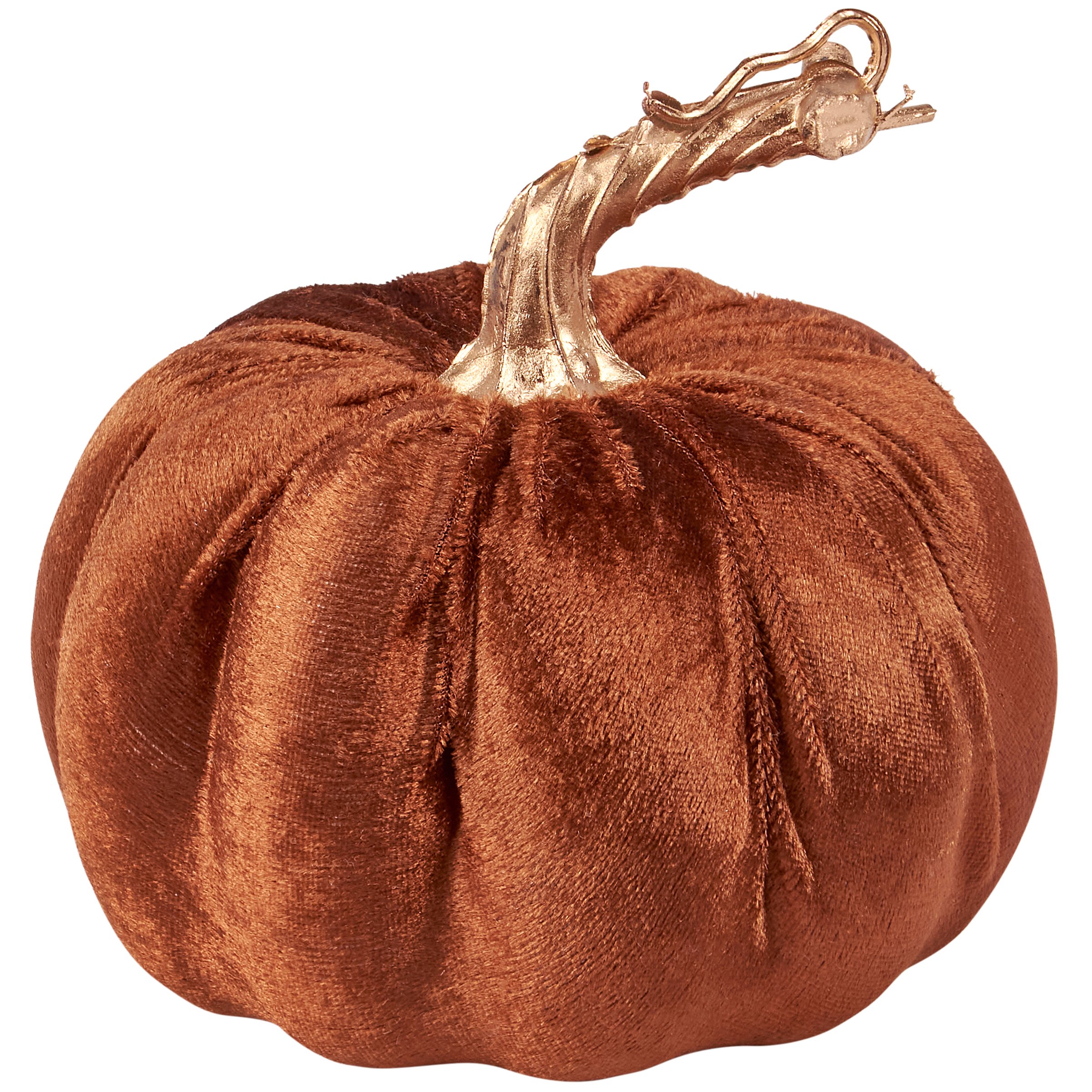 Brown Velvet Pumpkin | Primitives By Kathy