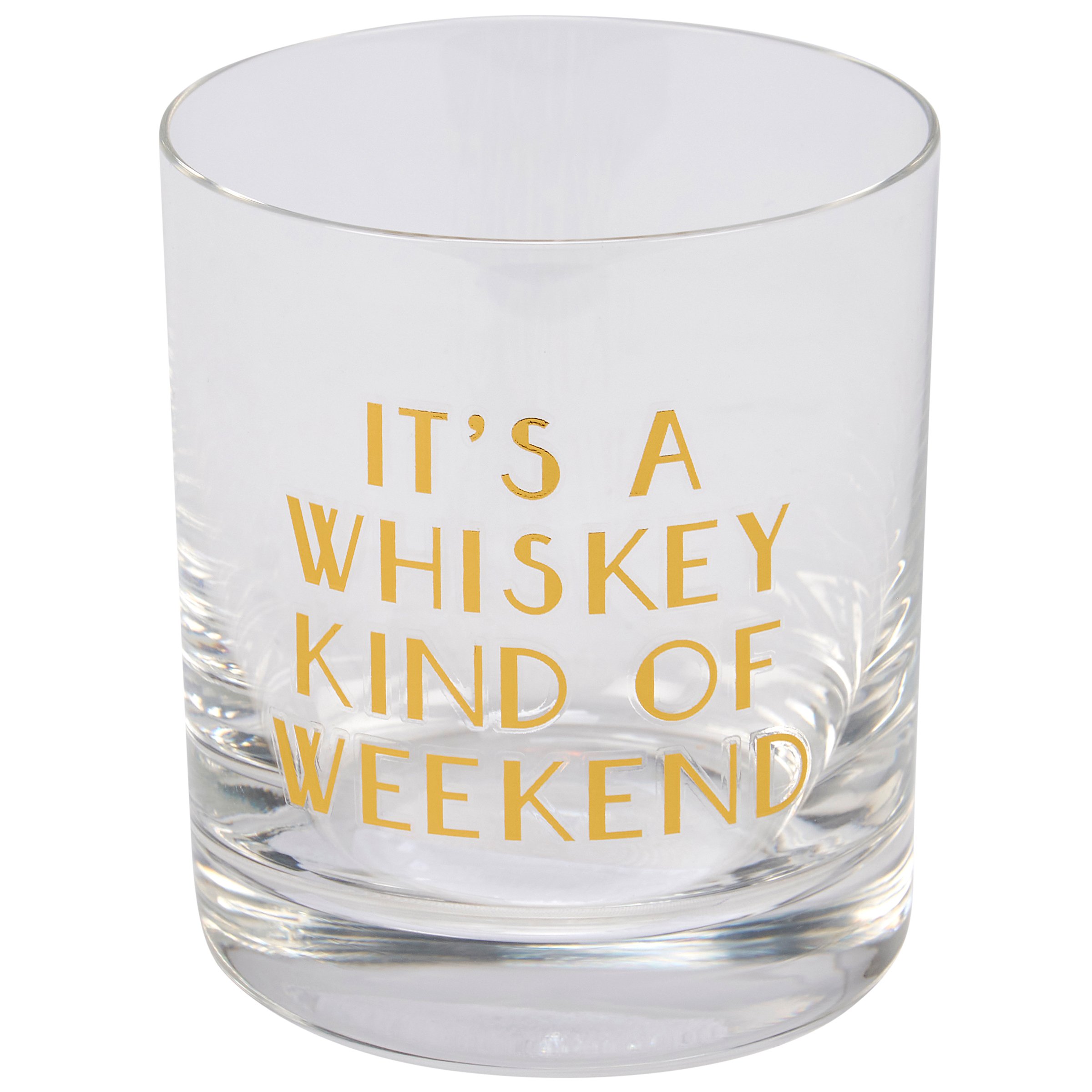 Whiskey Kind Of Weekend Rocks Glass | Primitives By Kathy