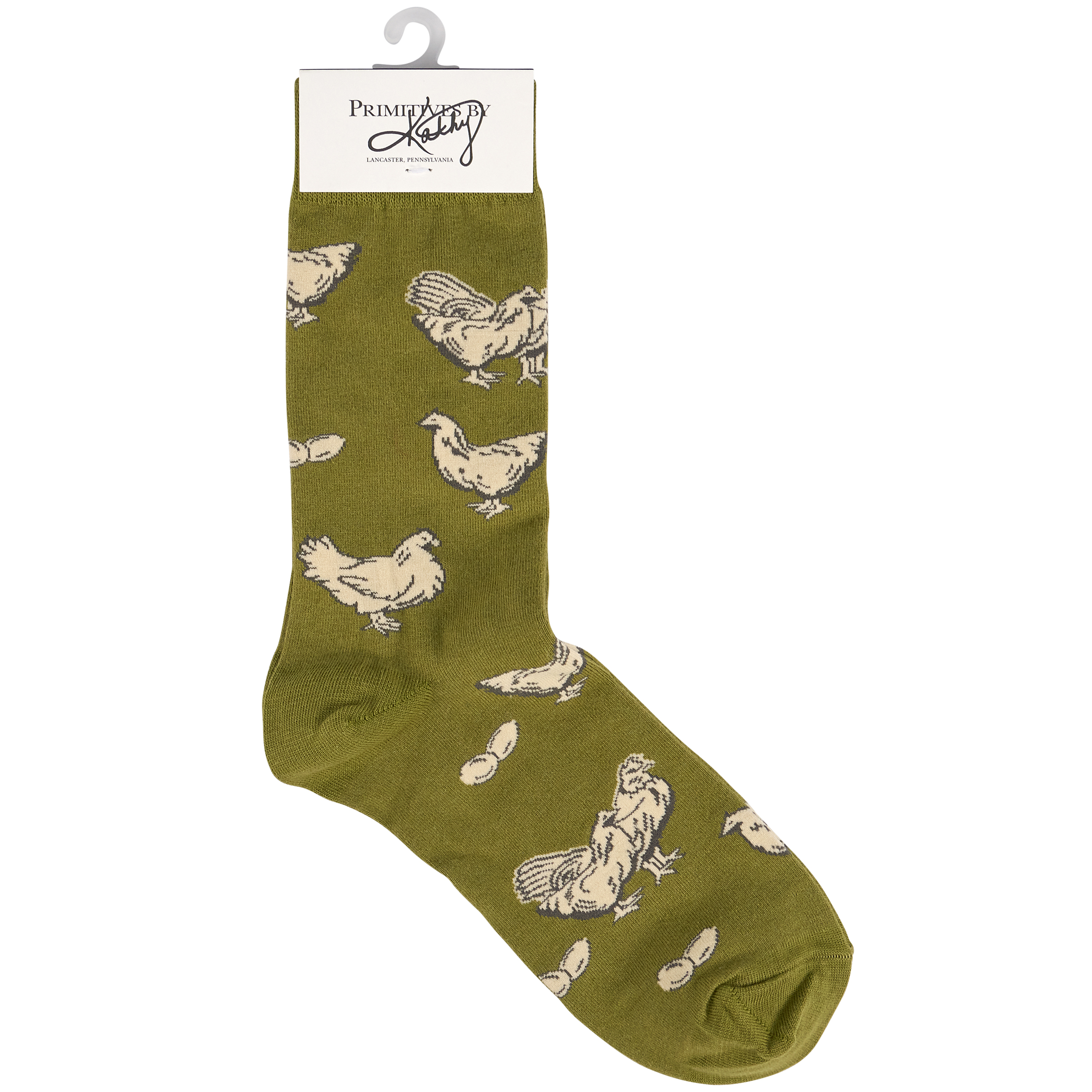 Happy Chicken Socks | Primitives By Kathy