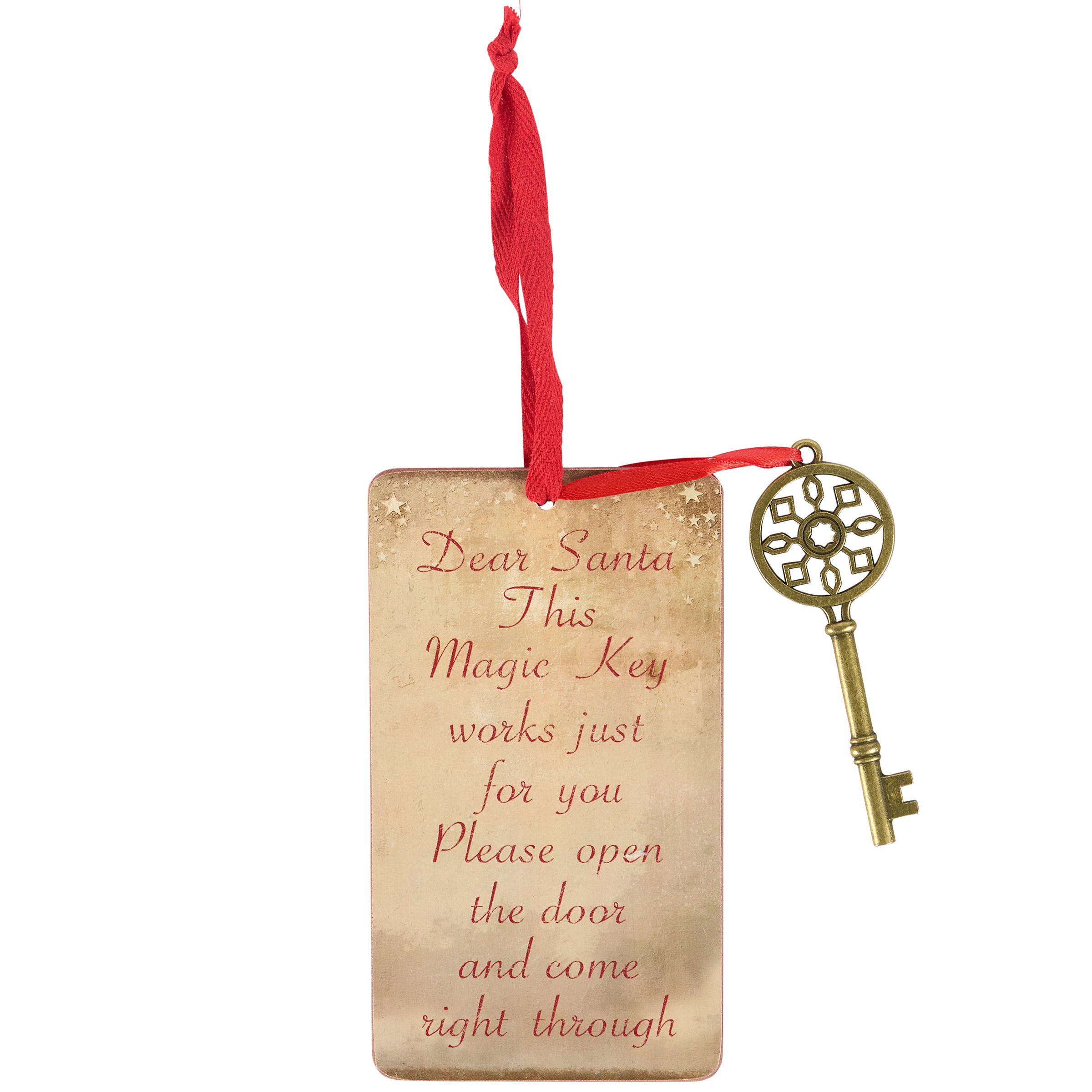 Dear Santa Key Ornament | Primitives By Kathy