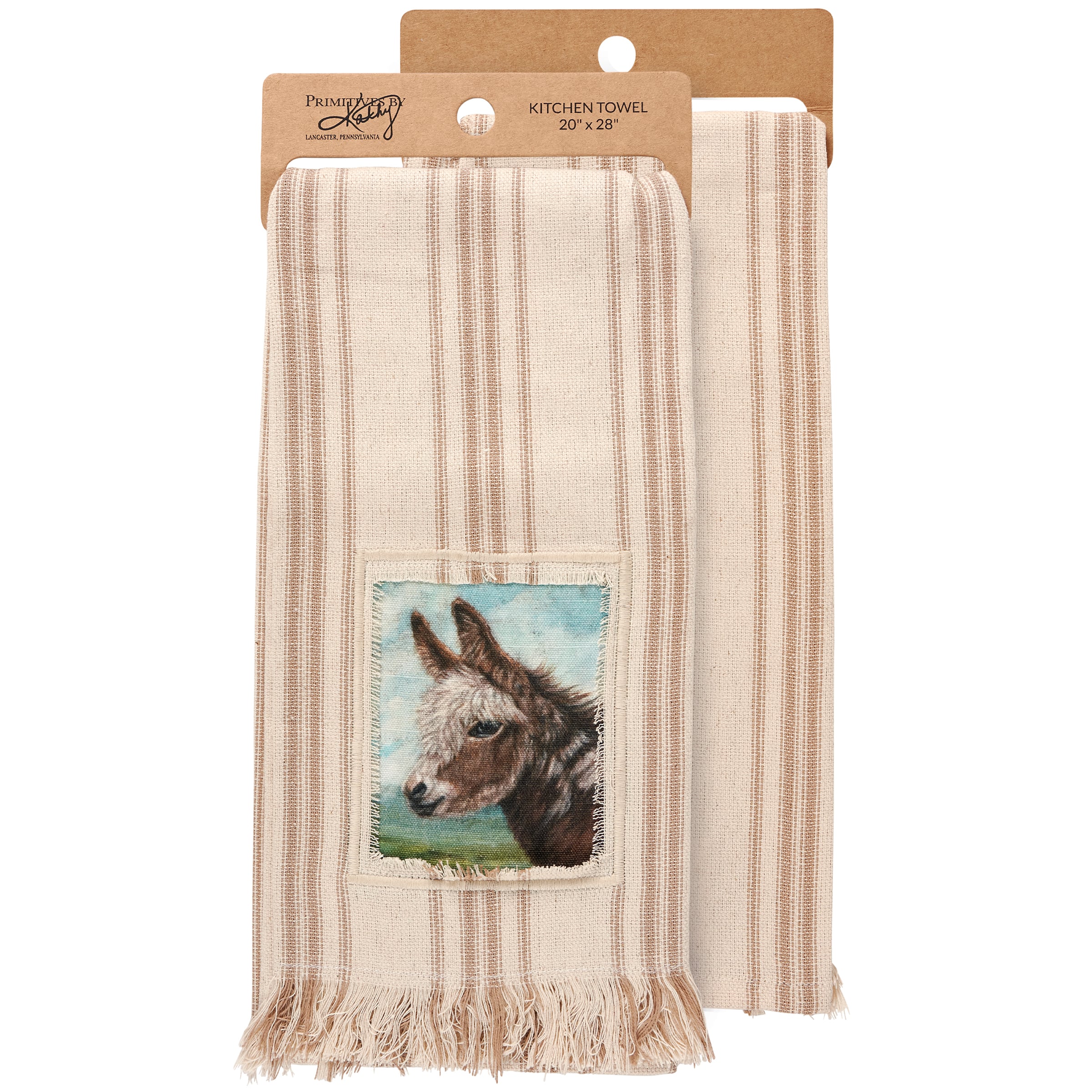 Donkey Kitchen Towel | Primitives By Kathy