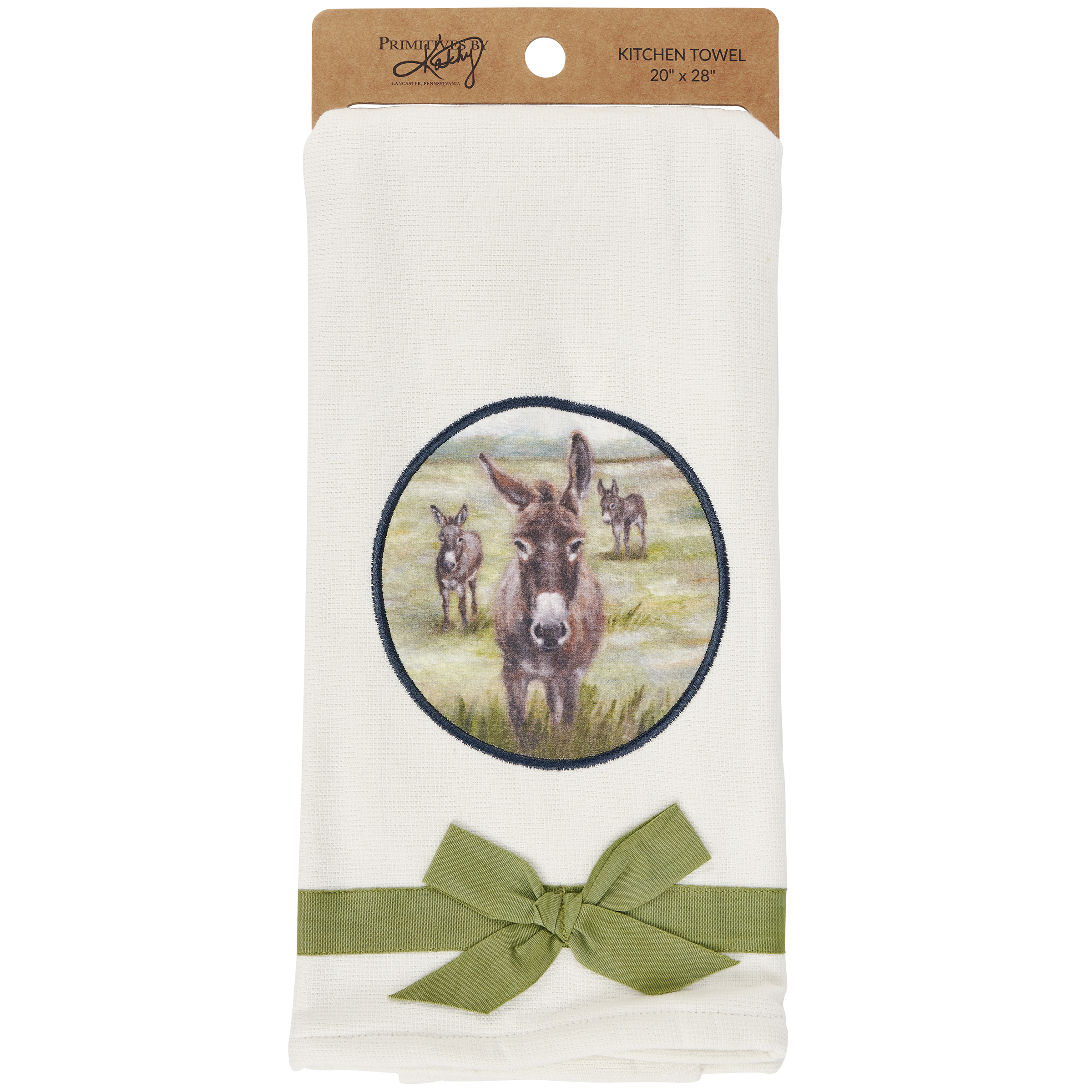 Donkeys Kitchen Towel | Primitives By Kathy