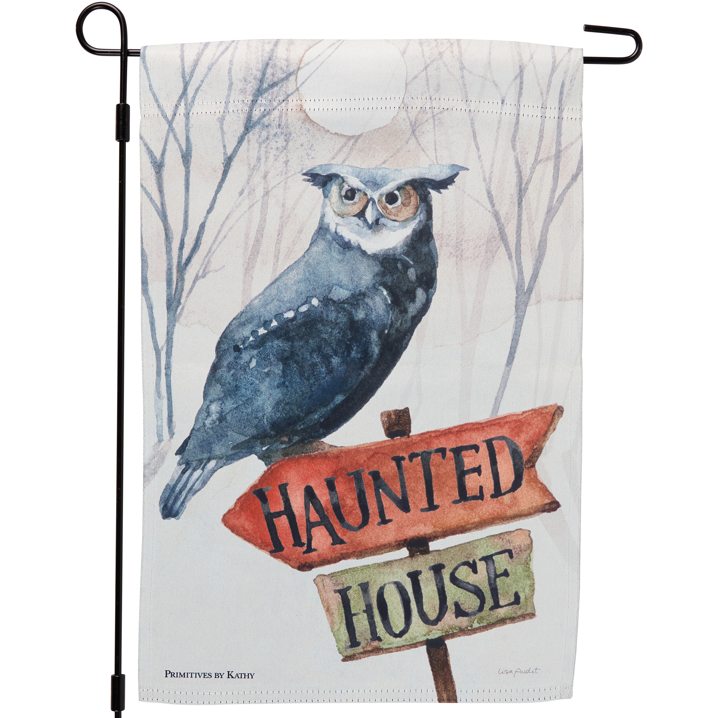 Haunted House Garden Flag | Primitives By Kathy