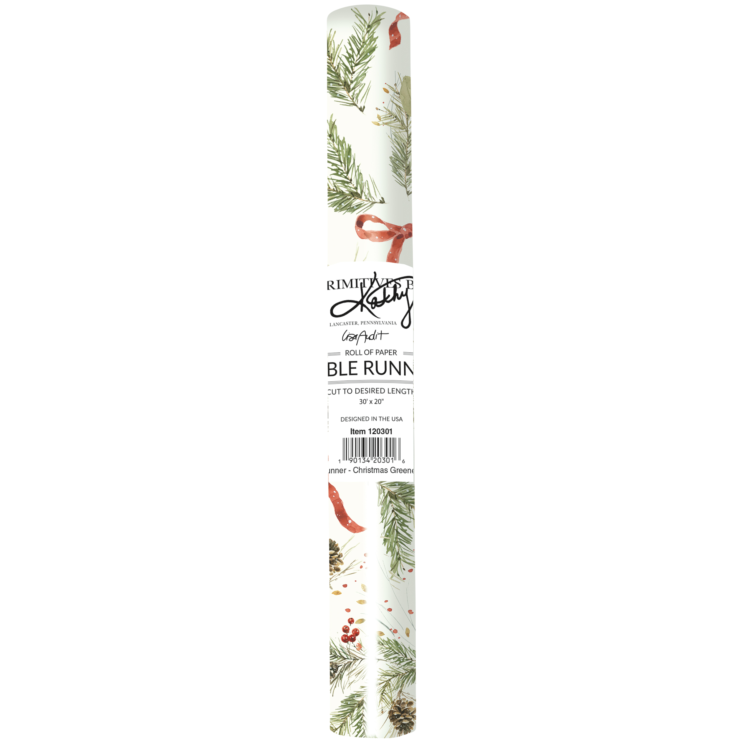 Christmas Greenery Runner | Primitives By Kathy