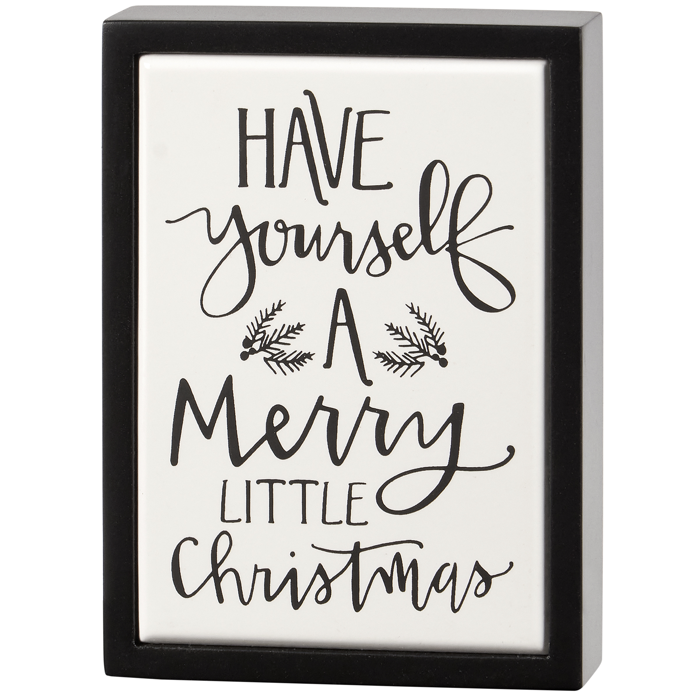 Merry Little Christmas Box Sign Mini | Primitives By Kathy