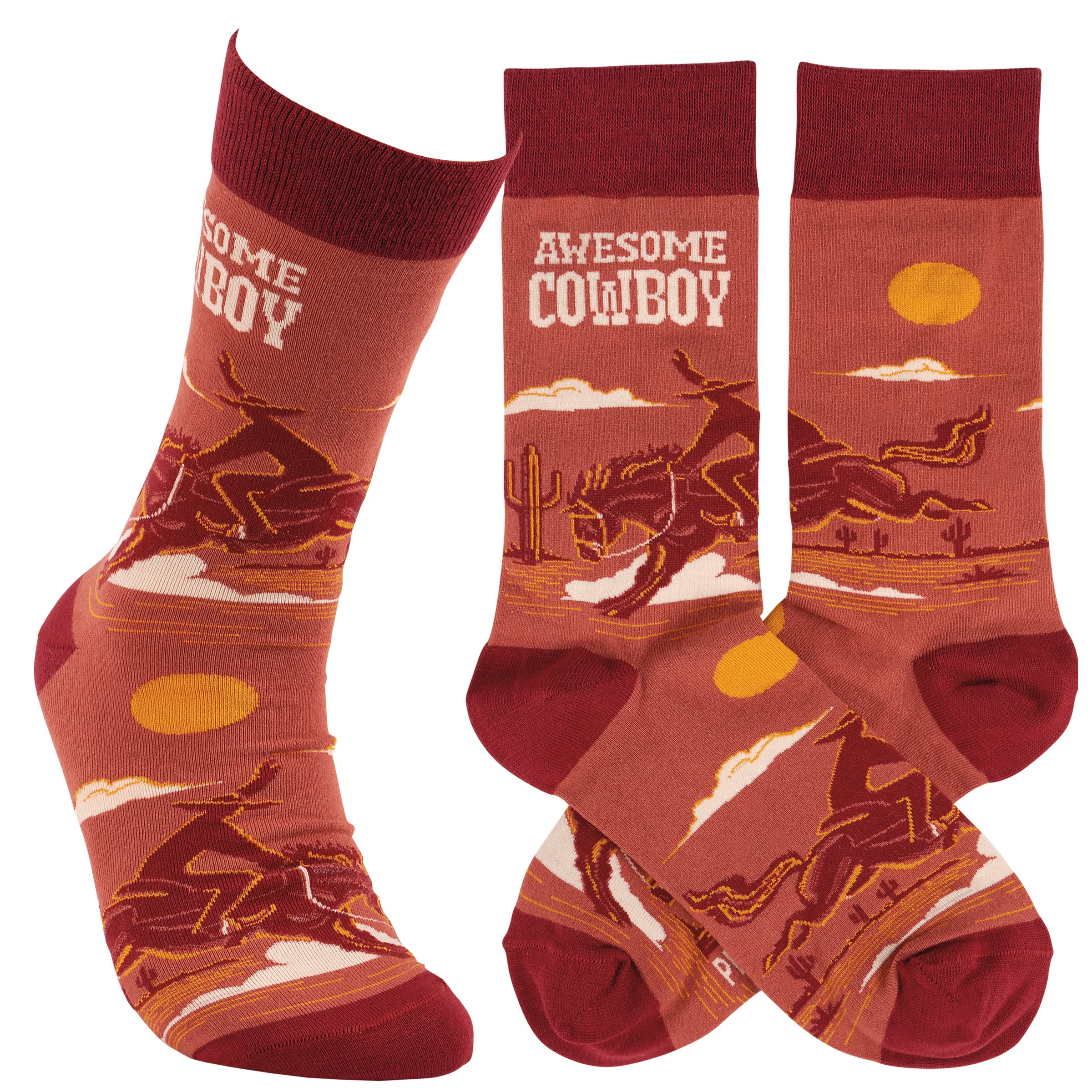 Awesome Cowboy Socks | Primitives By Kathy