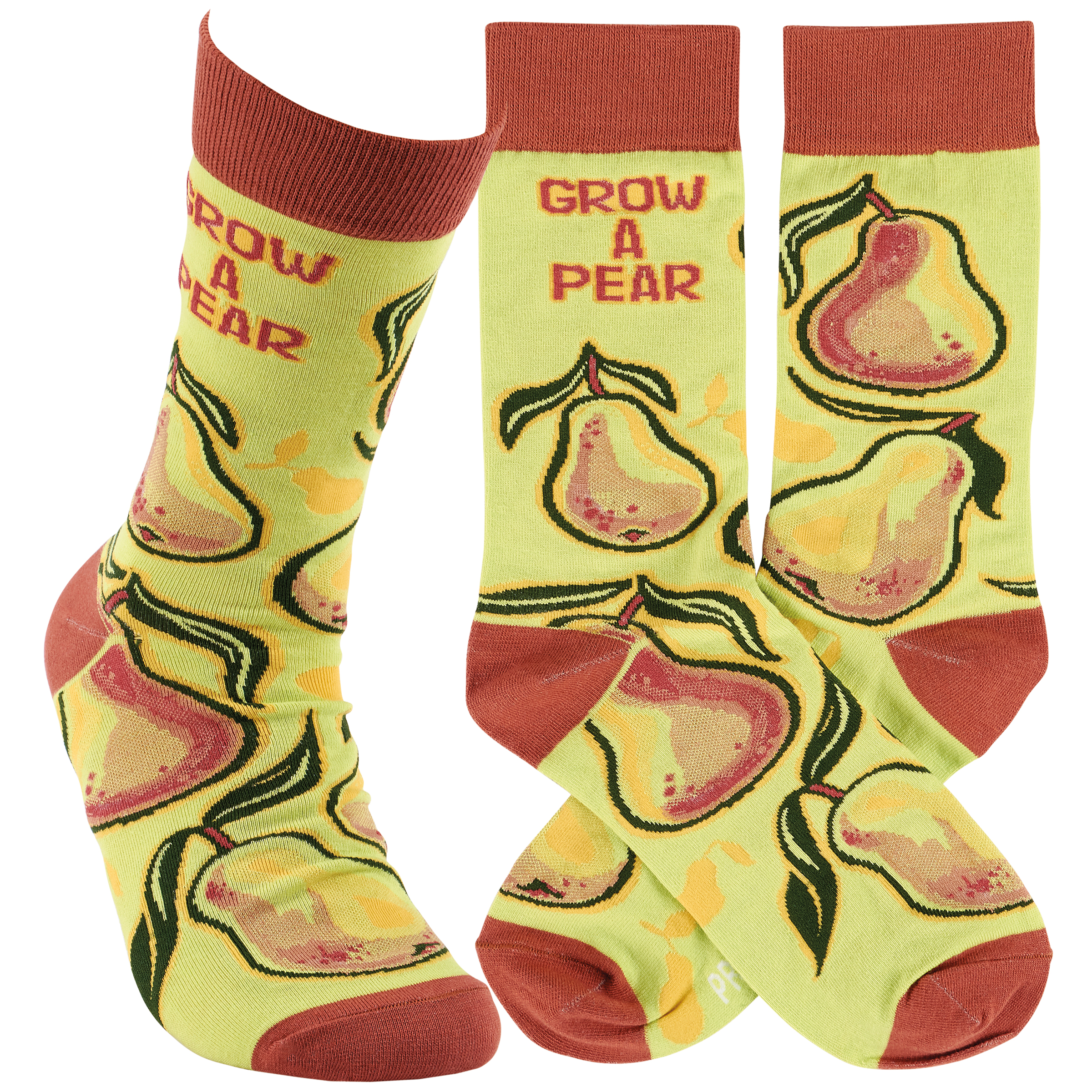 Grow A Pear Socks | Primitives By Kathy