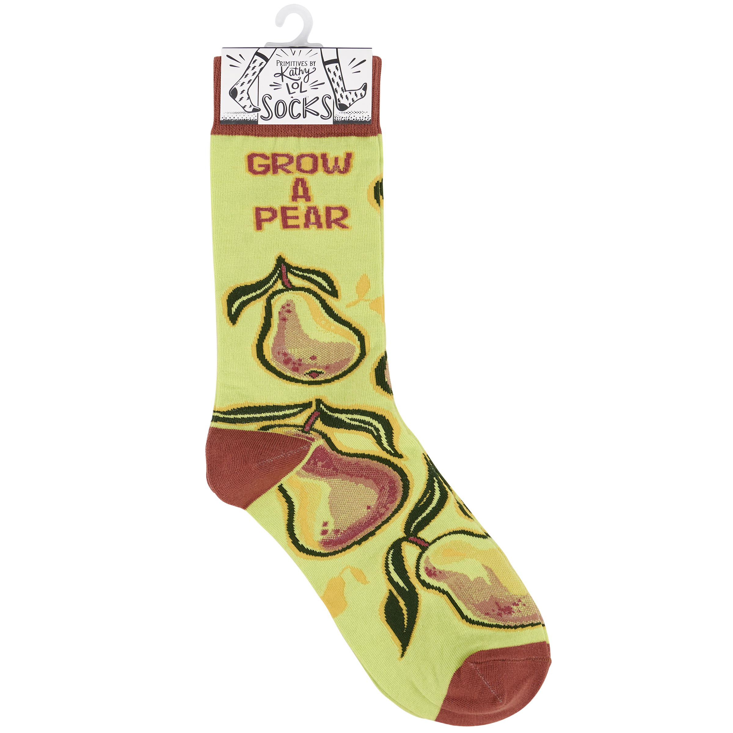 Grow A Pear Socks | Primitives By Kathy
