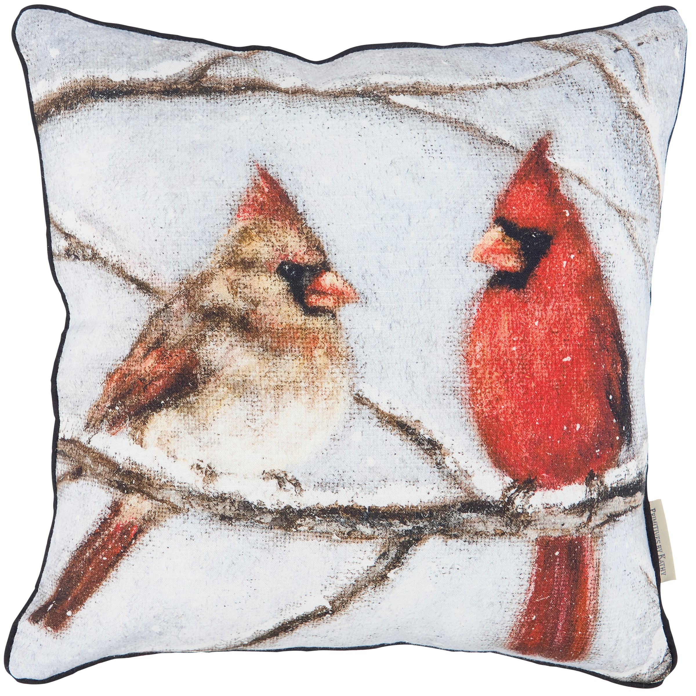 Cardinal Couple Pillow | Primitives By Kathy