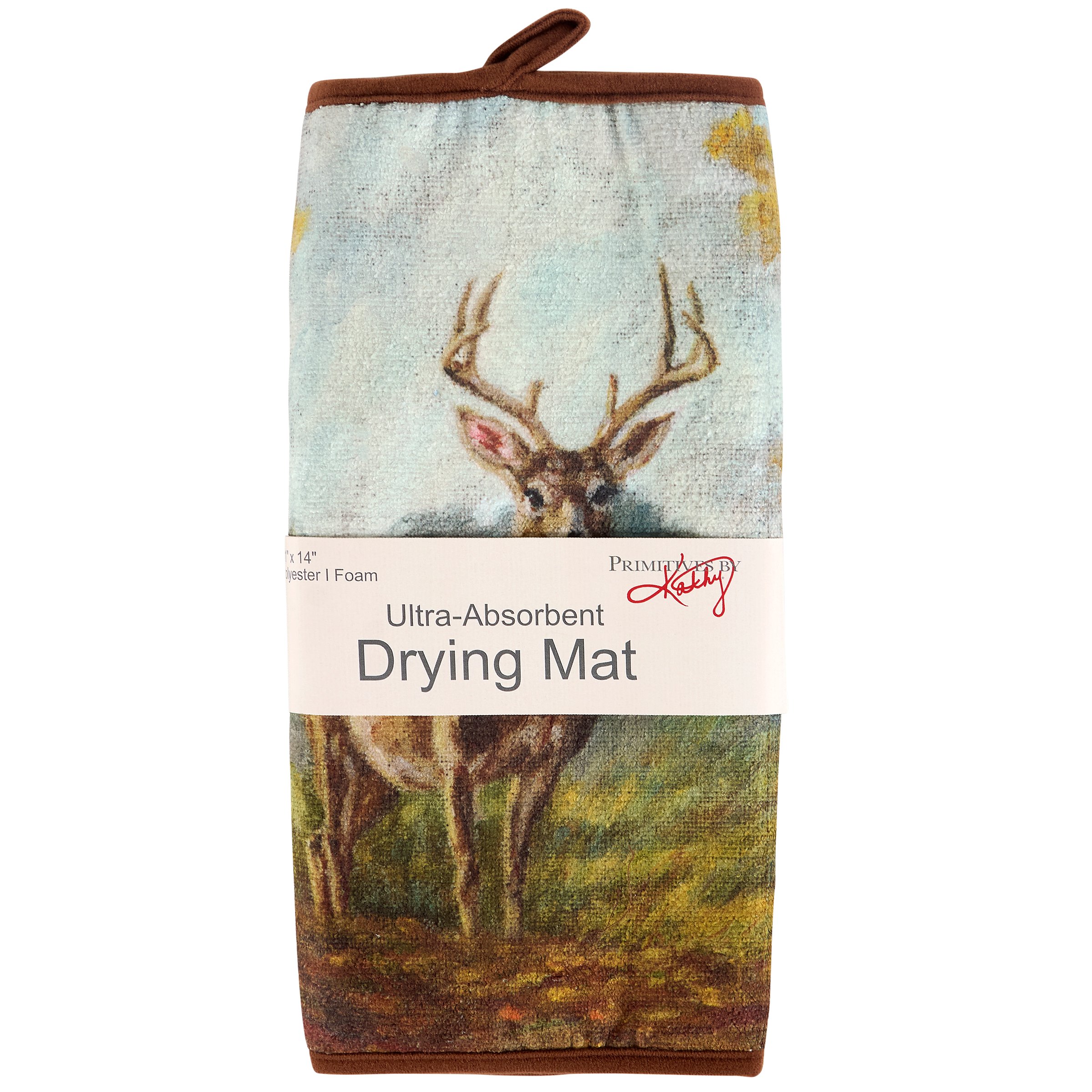 Forest Deer Drying Mat | Primitives By Kathy