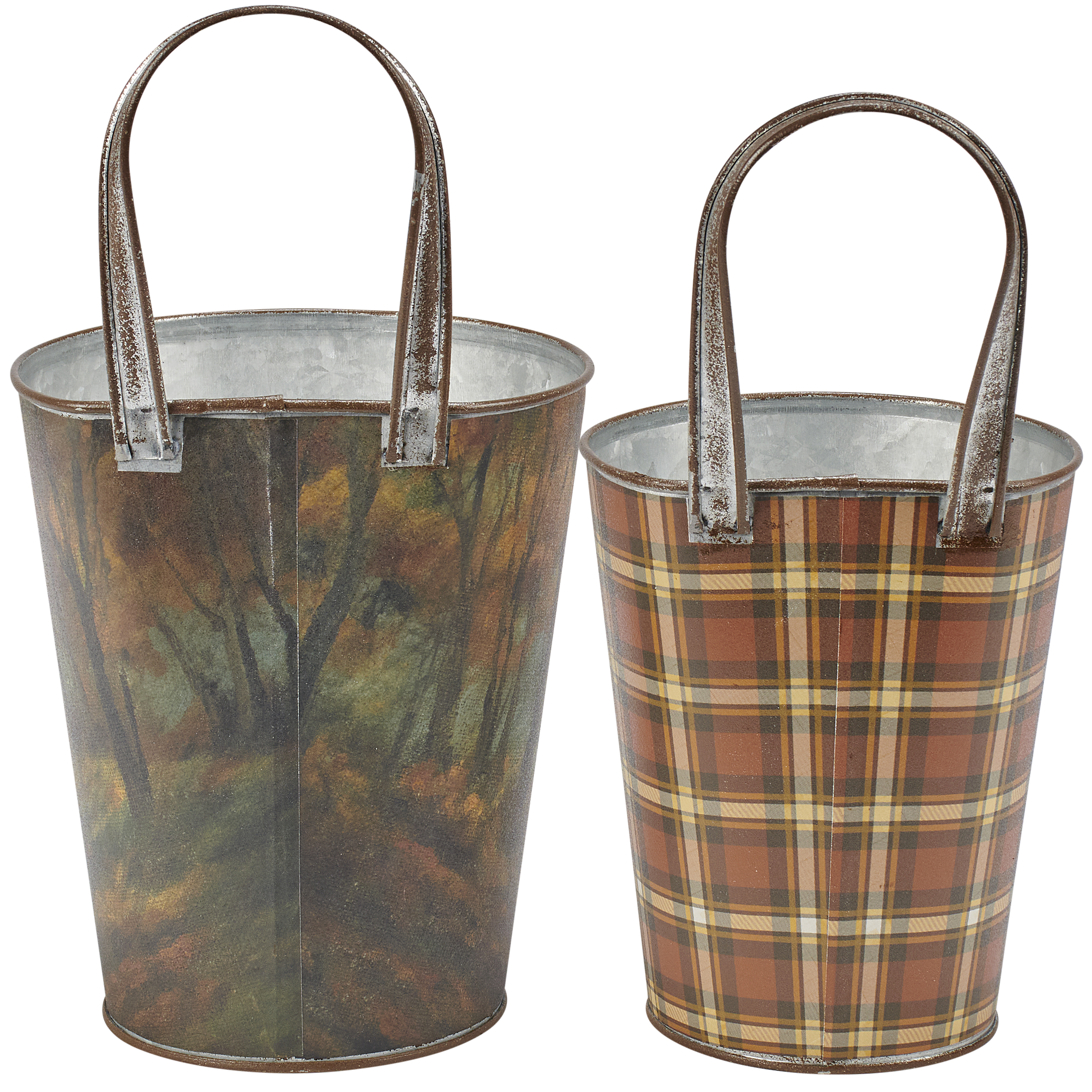 Forest Deer Wall Bucket Set | Primitives By Kathy