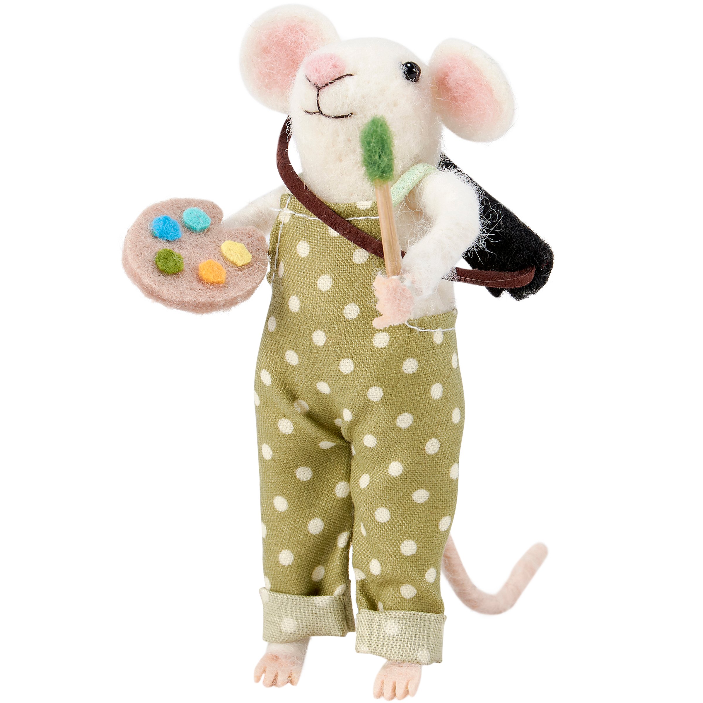 Painter Mouse Critter | Primitives By Kathy