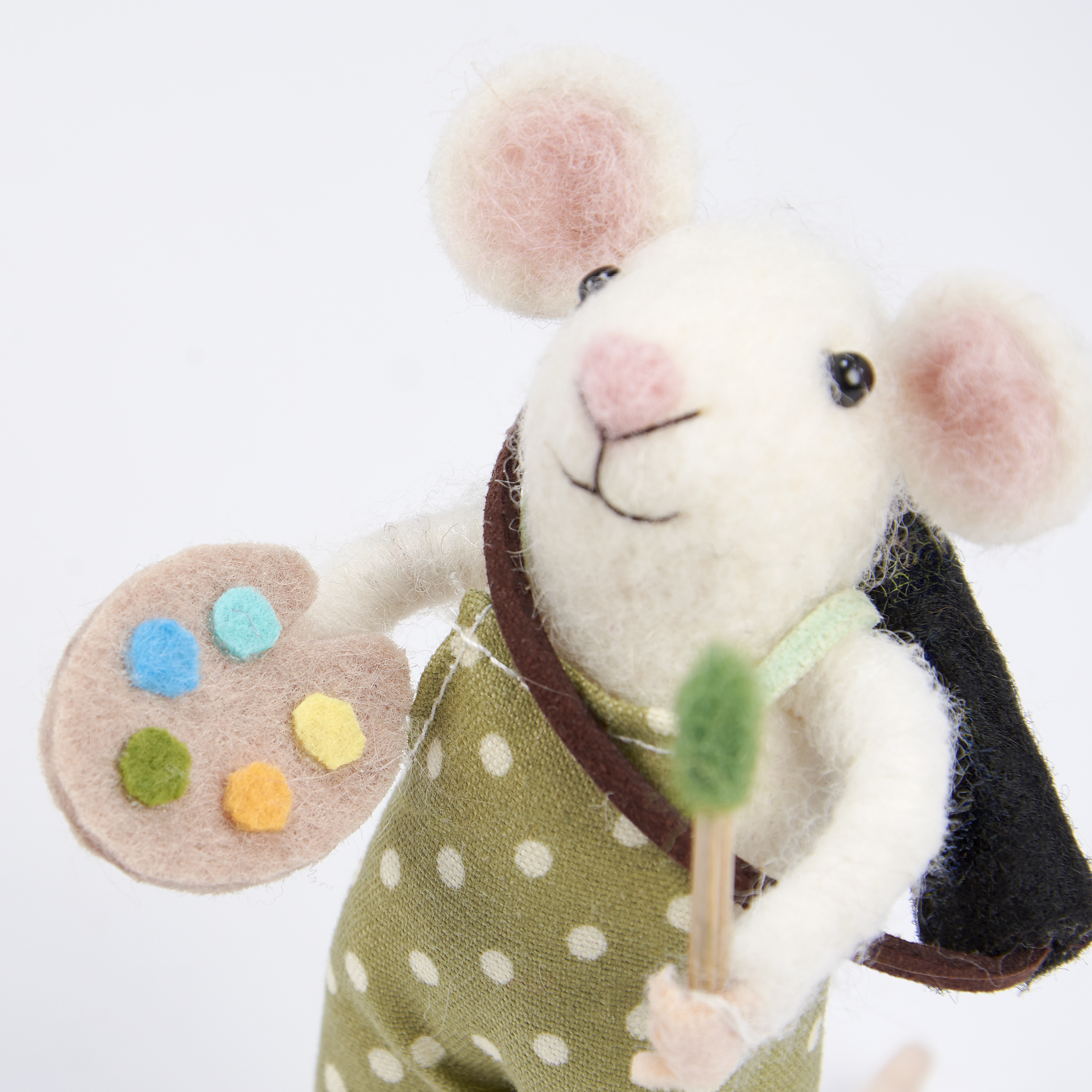 Painter Mouse Critter | Primitives By Kathy