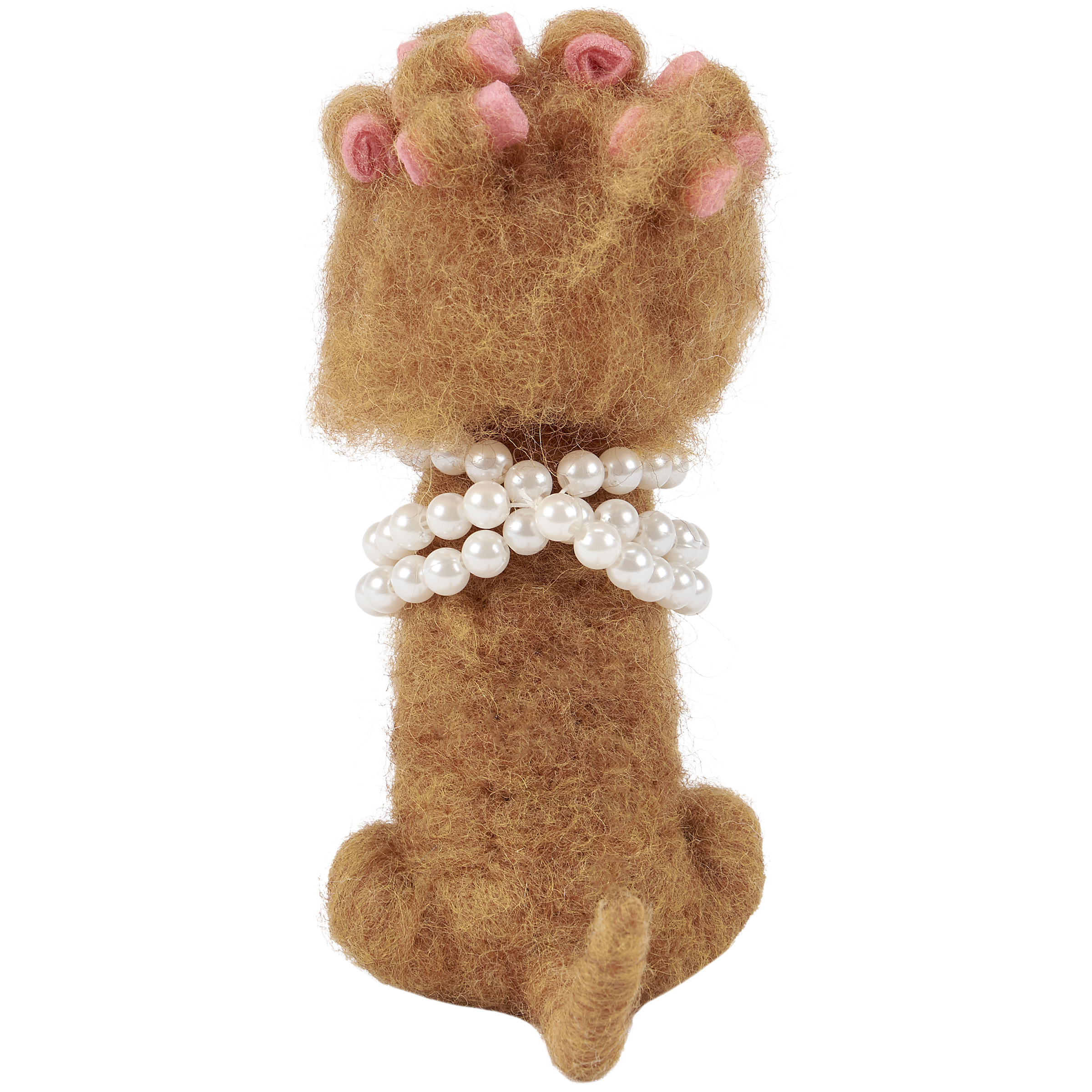 Pearl Necklace Dog Critter | Primitives By Kathy
