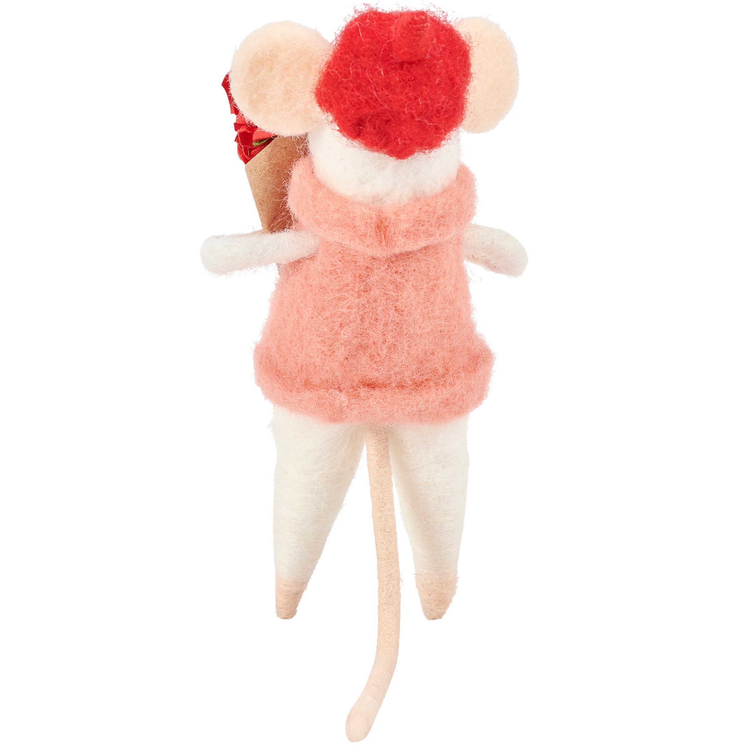 Red Roses Mouse Critter | Primitives By Kathy