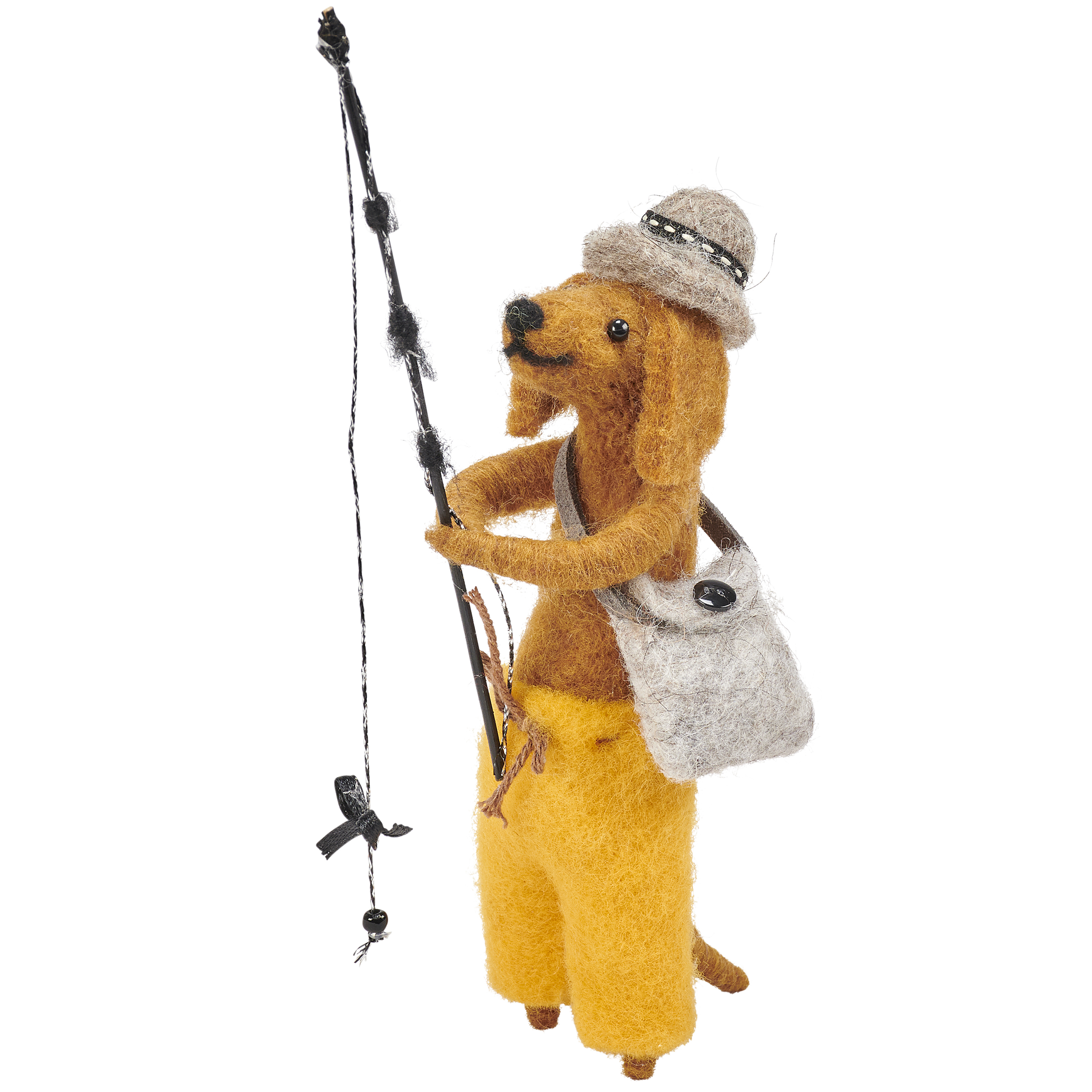Fishing Dog Critter | Primitives By Kathy