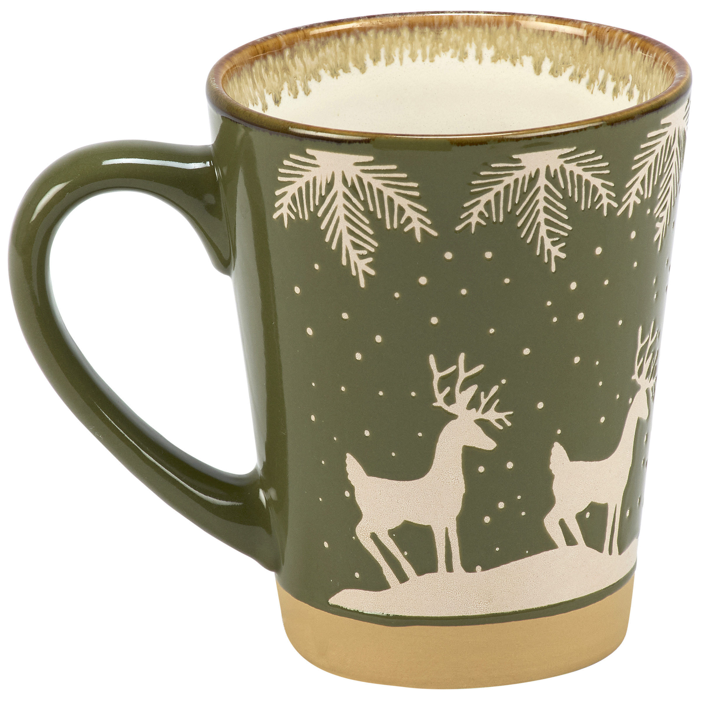 White Deer Mug | Primitives By Kathy