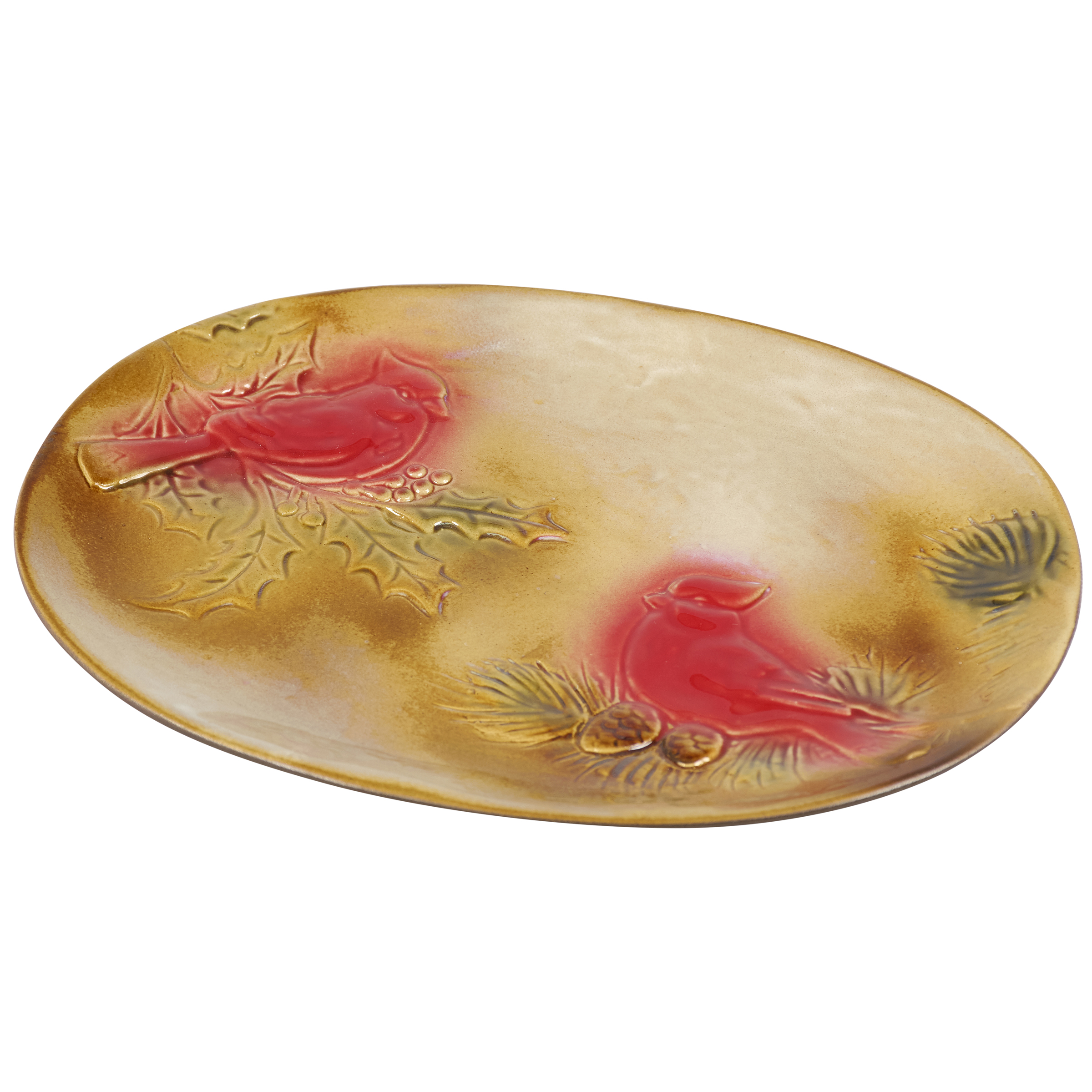 Cardinals Plate | Primitives By Kathy