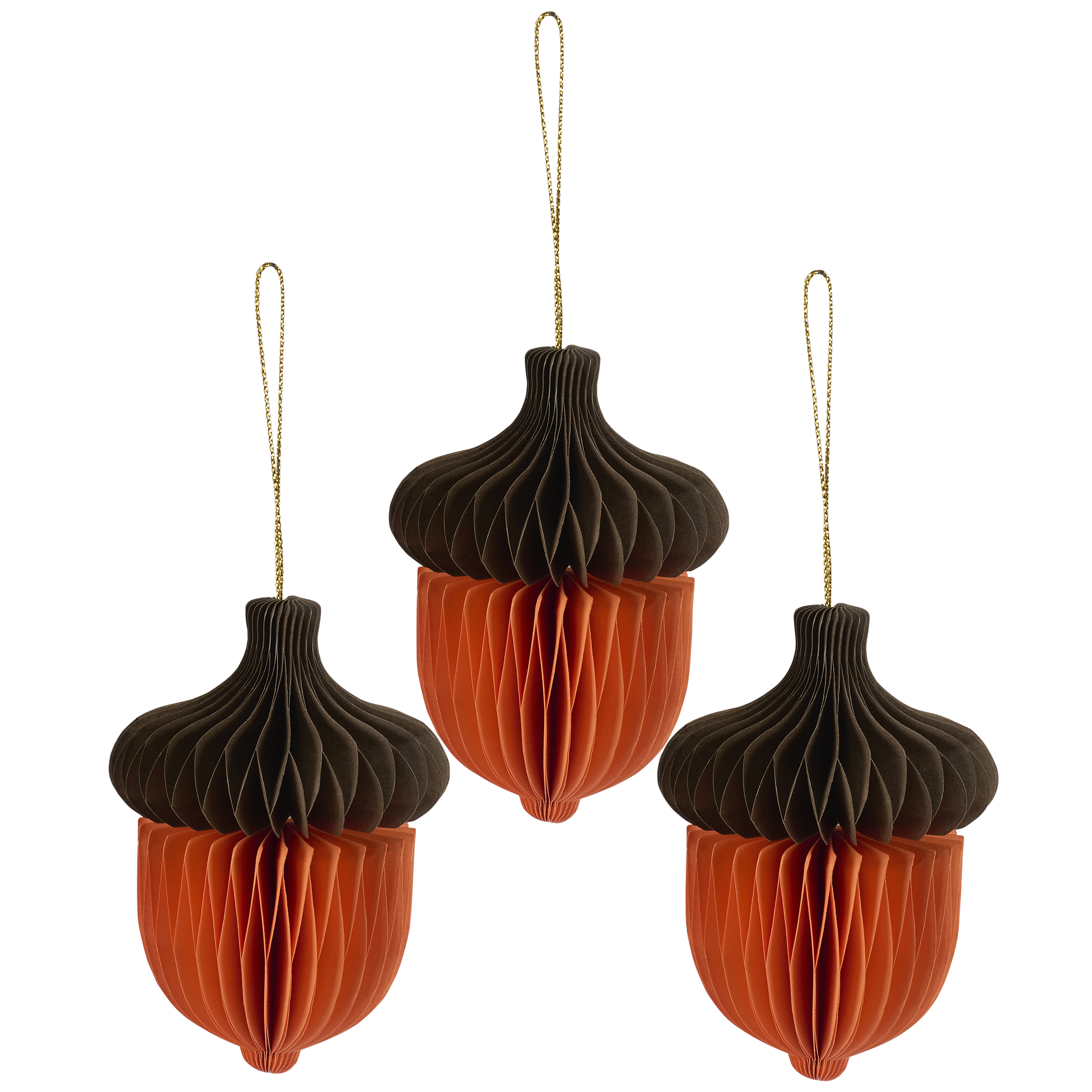Acorns Paper Decoration Set | Primitives By Kathy