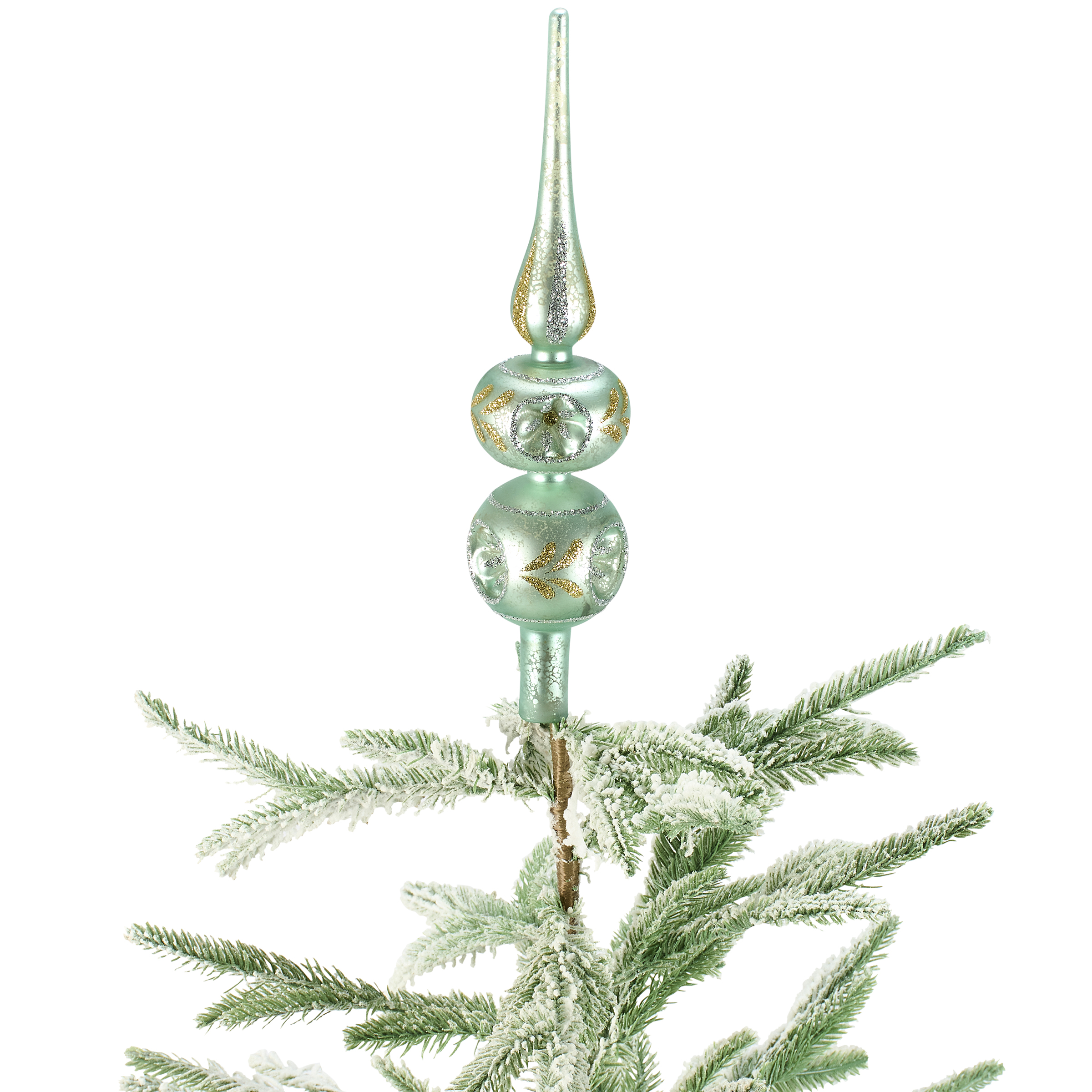 Blue Glass Tree Topper | Primitives By Kathy