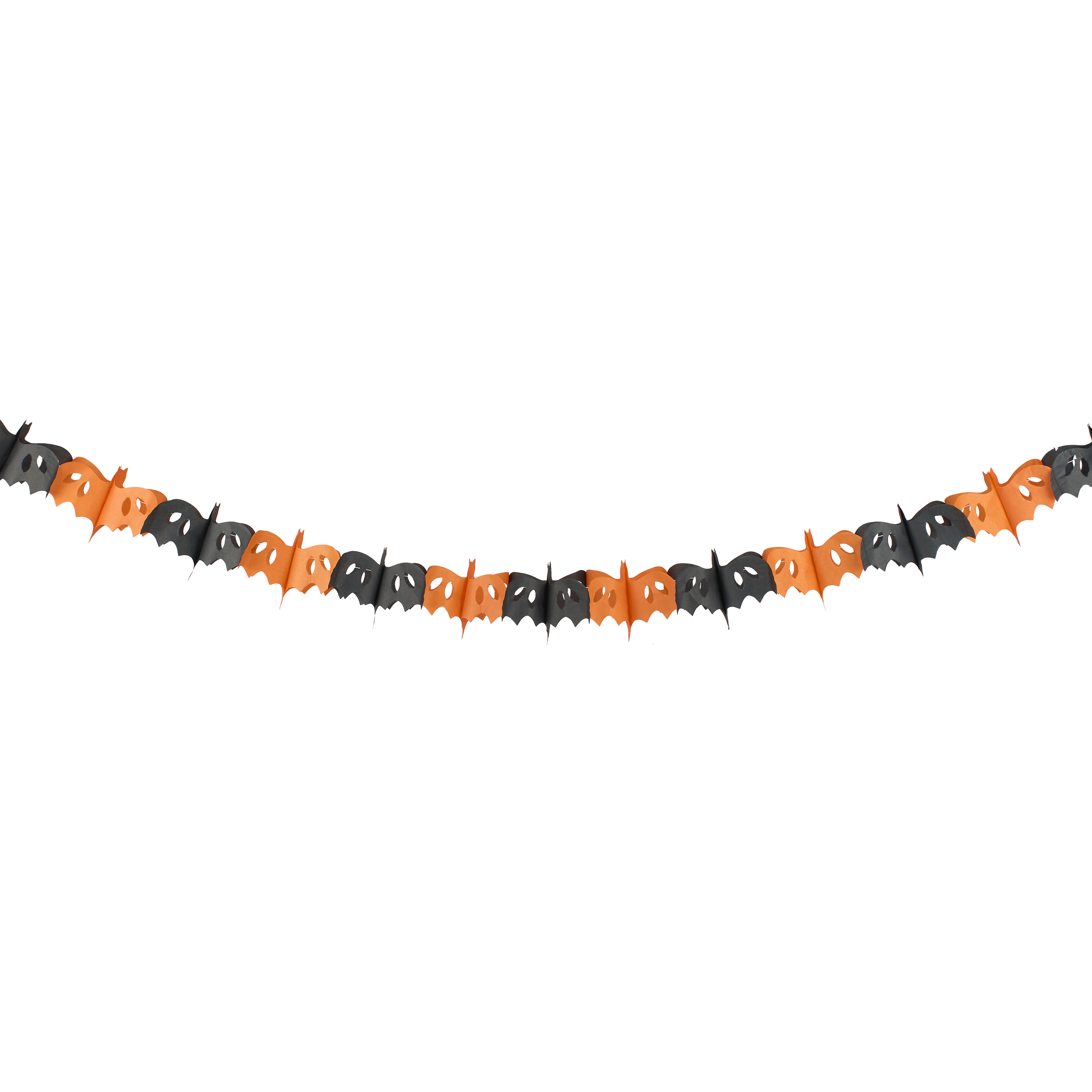 Pumpkin Bat Paper Garland Set | Primitives By Kathy