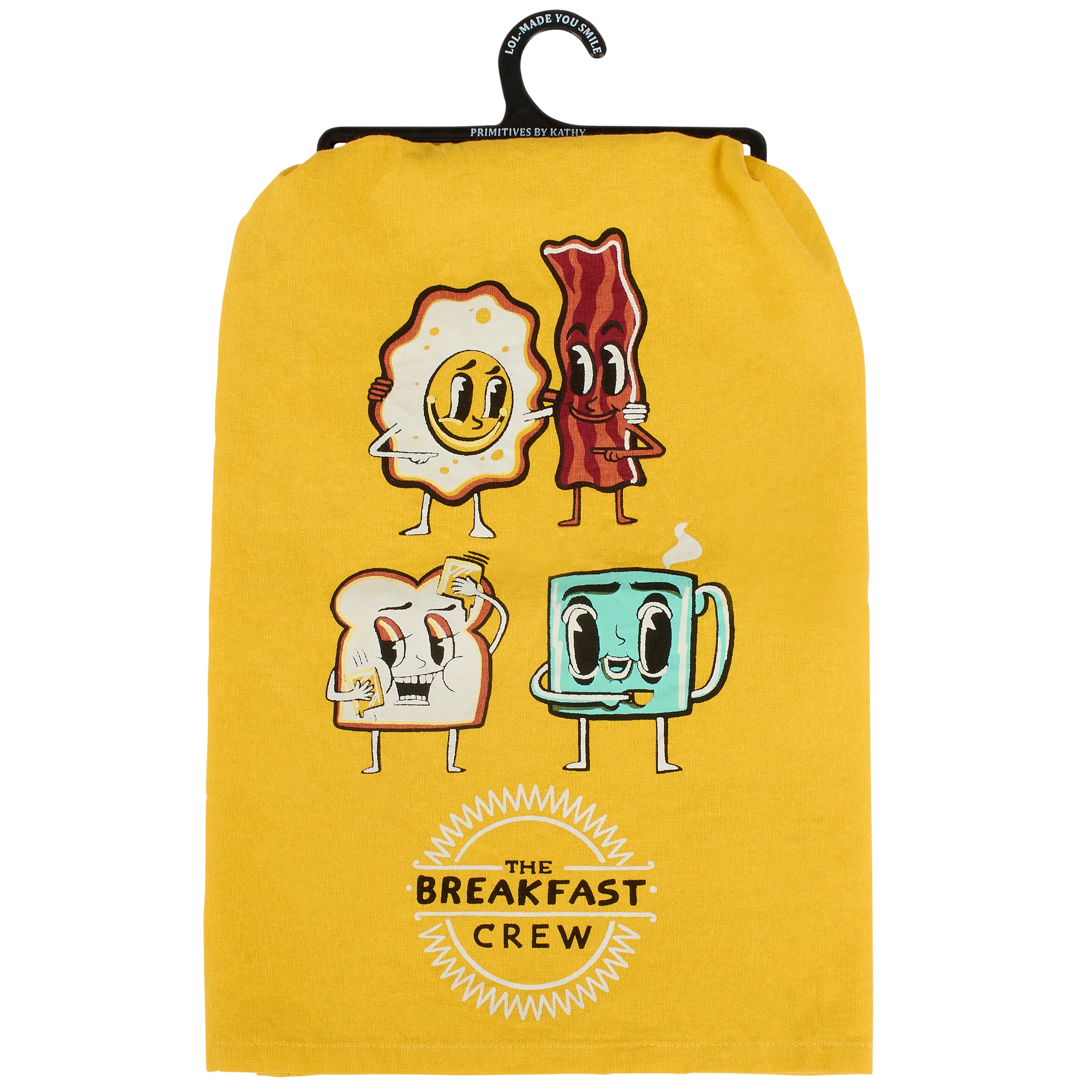 The Breakfast Crew Kitchen Towel | Primitives By Kathy