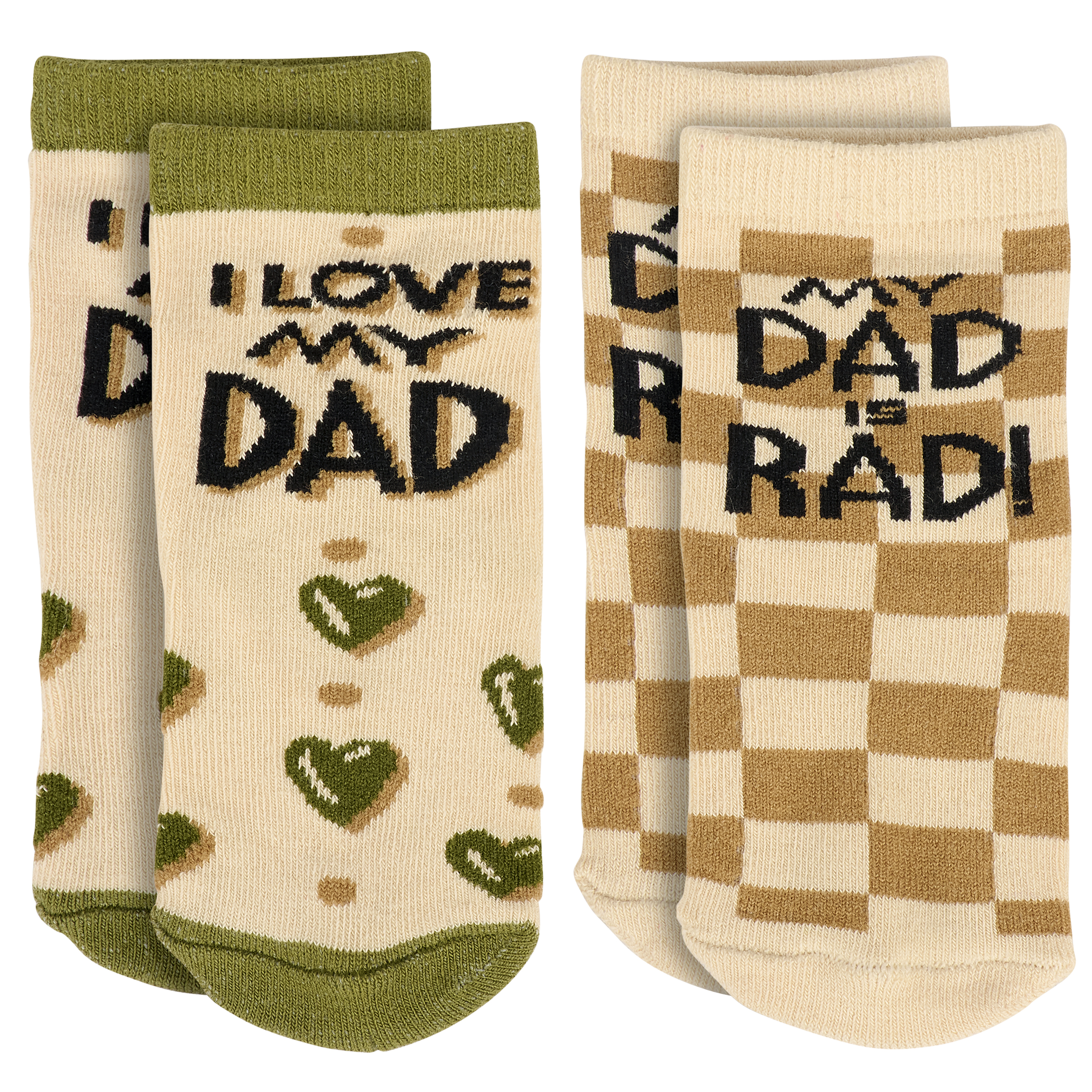 My Dad Is Rad Baby Sock Set | Primitives By Kathy