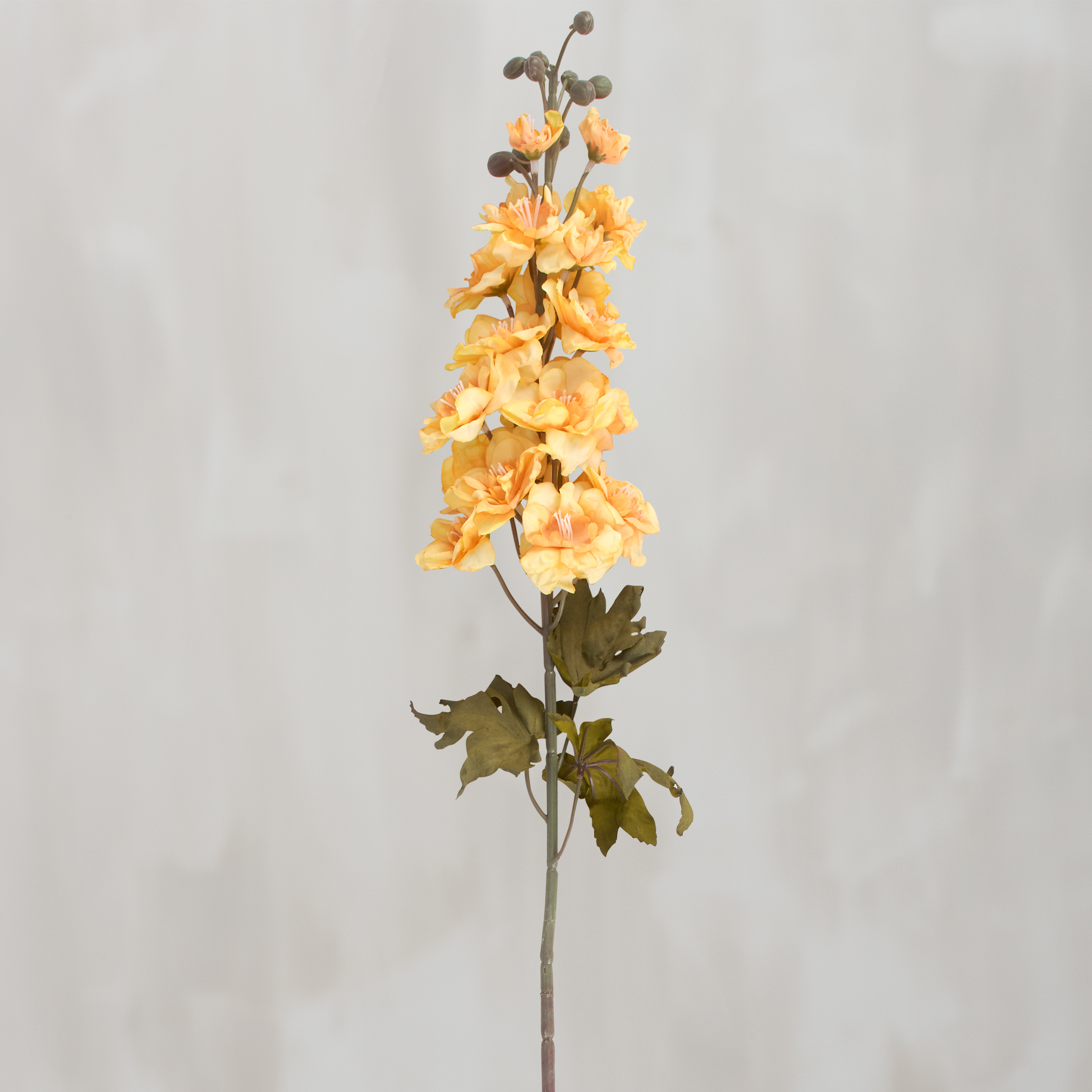 Yellow Delphinium Floral Pick | Primitives By Kathy
