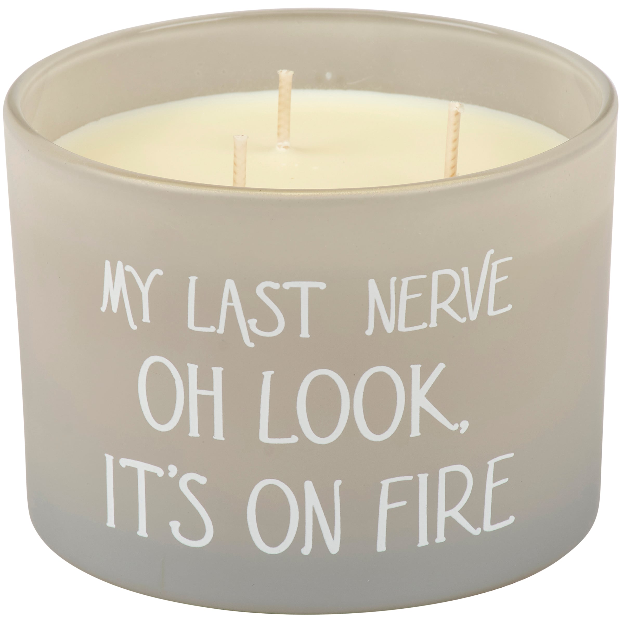 My Last Nerve Look It's On Fire Candle | Primitives By Kathy