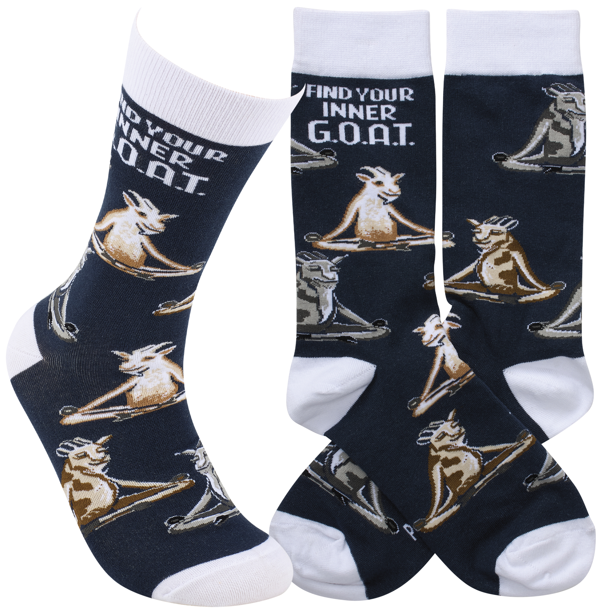 Find Your Inner G.O.A.T Socks | Primitives By Kathy
