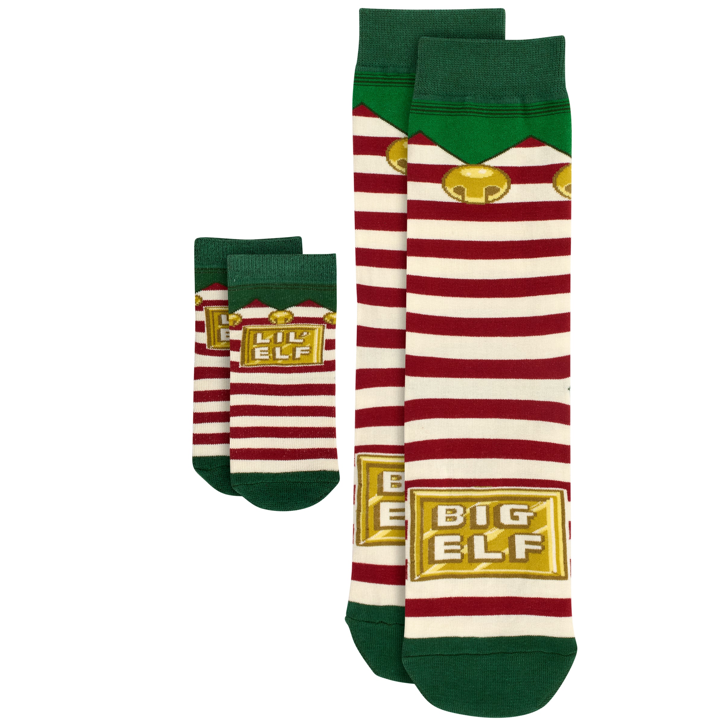 Big/Lil' Elf Baby & Me Sock Set | Primitives By Kathy