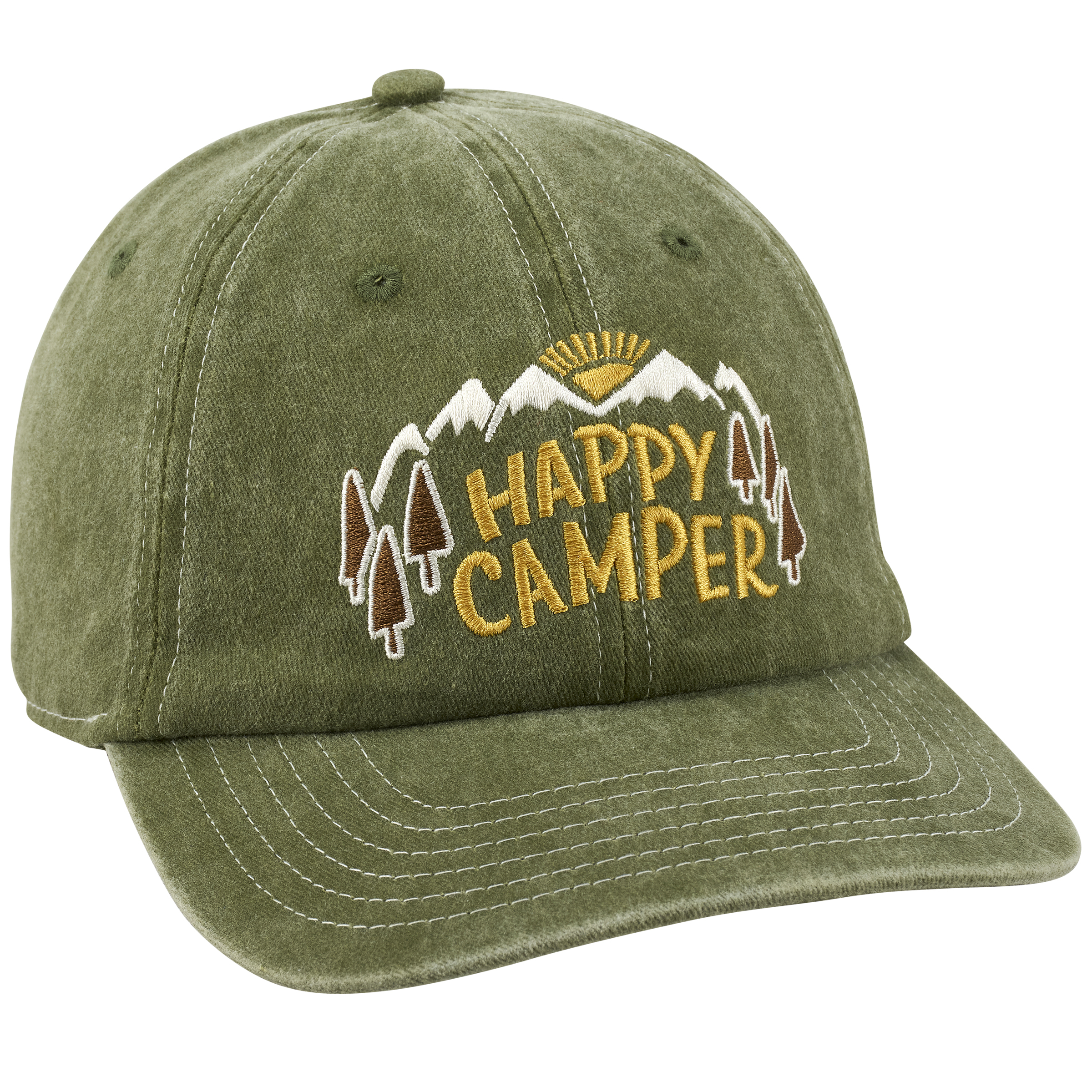 Happy Camper Baseball Cap | Primitives By Kathy