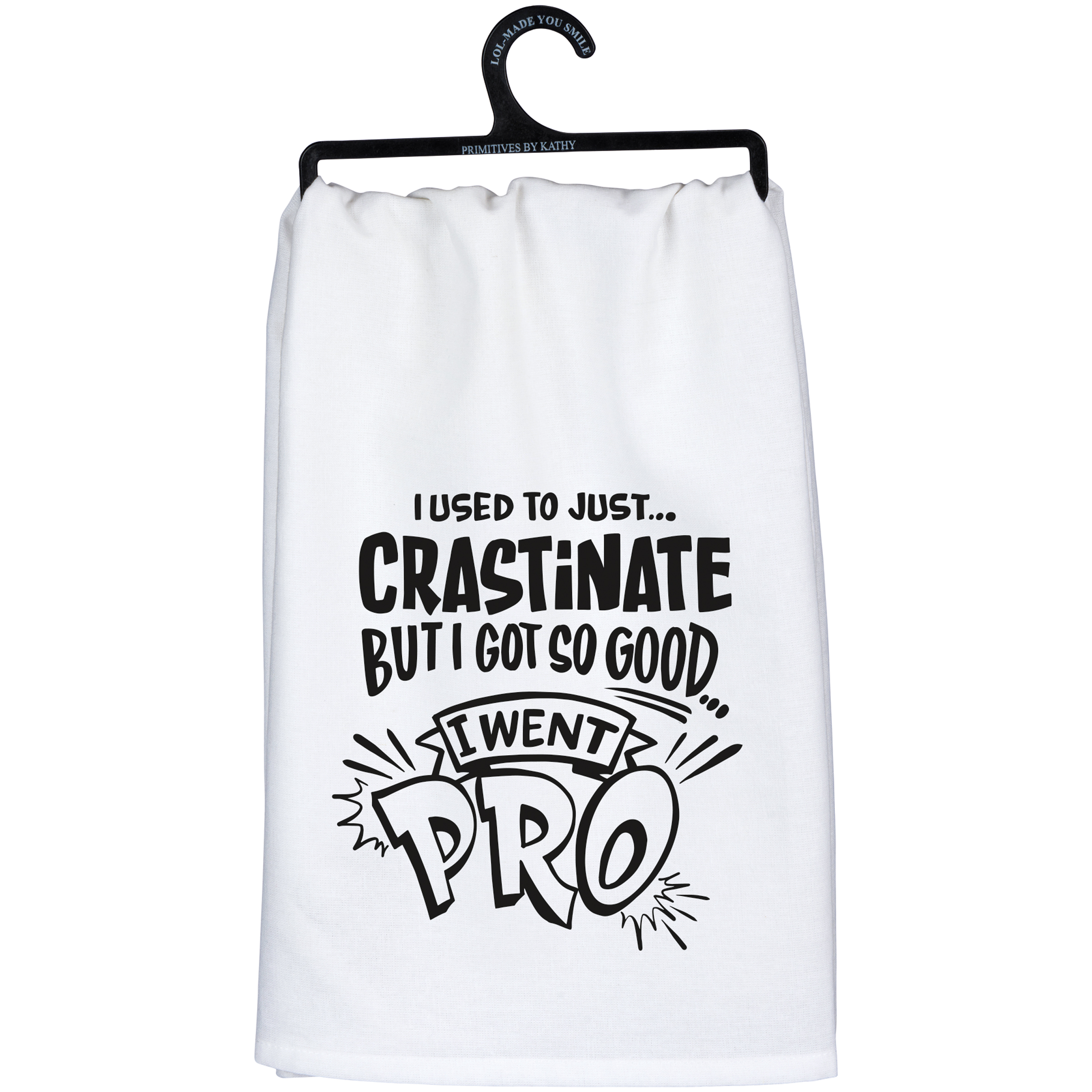 I Used To Just Crastinate Kitchen Towel | Primitives By Kathy