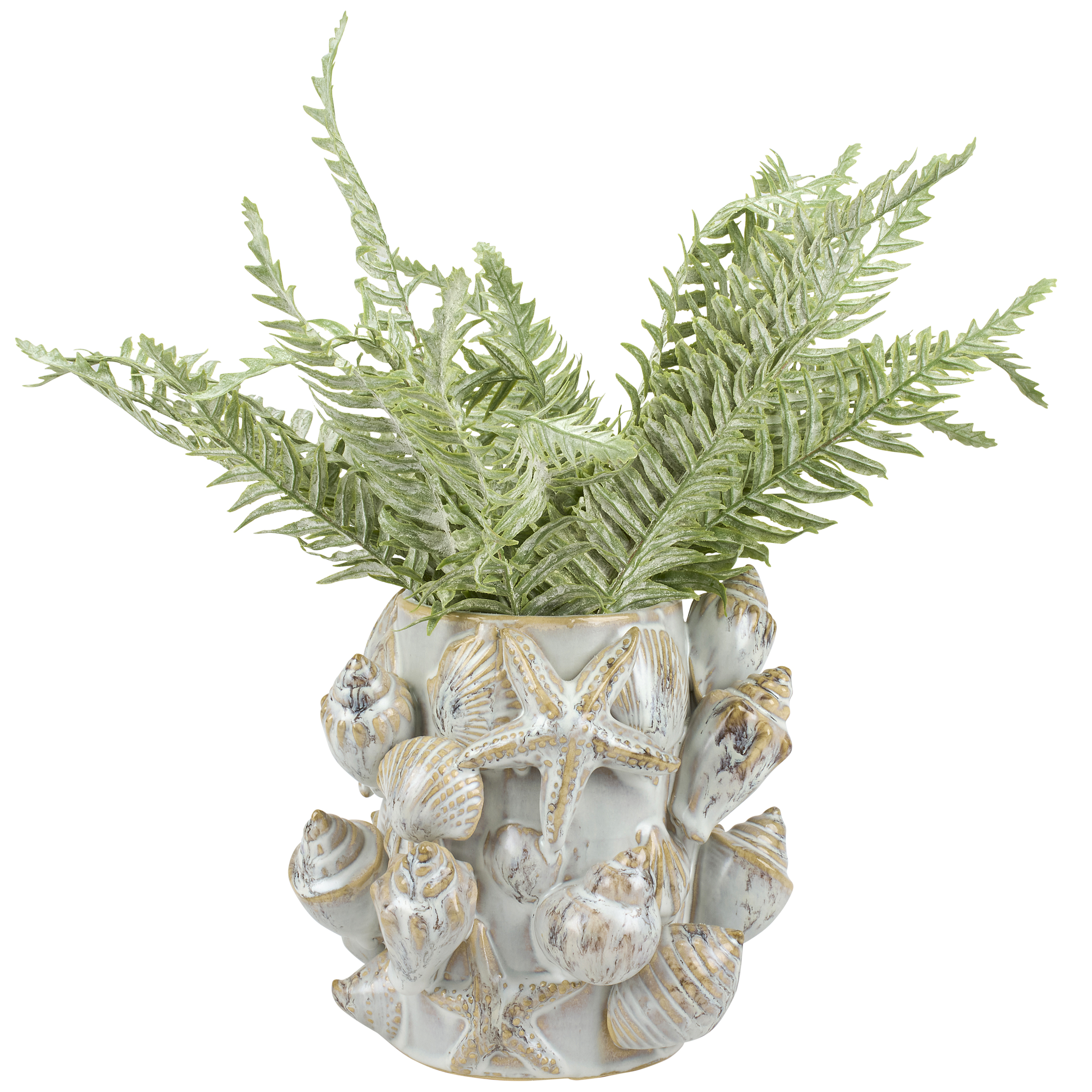 Reactive Glaze Shell Vase | Primitives By Kathy