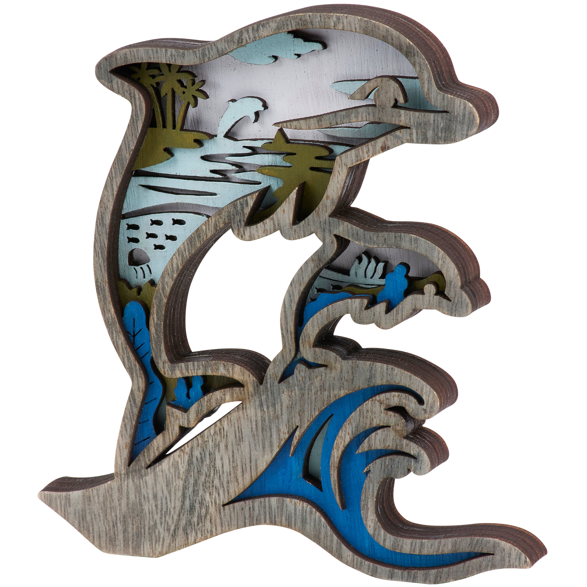 Dolphin Sitter | Primitives By Kathy