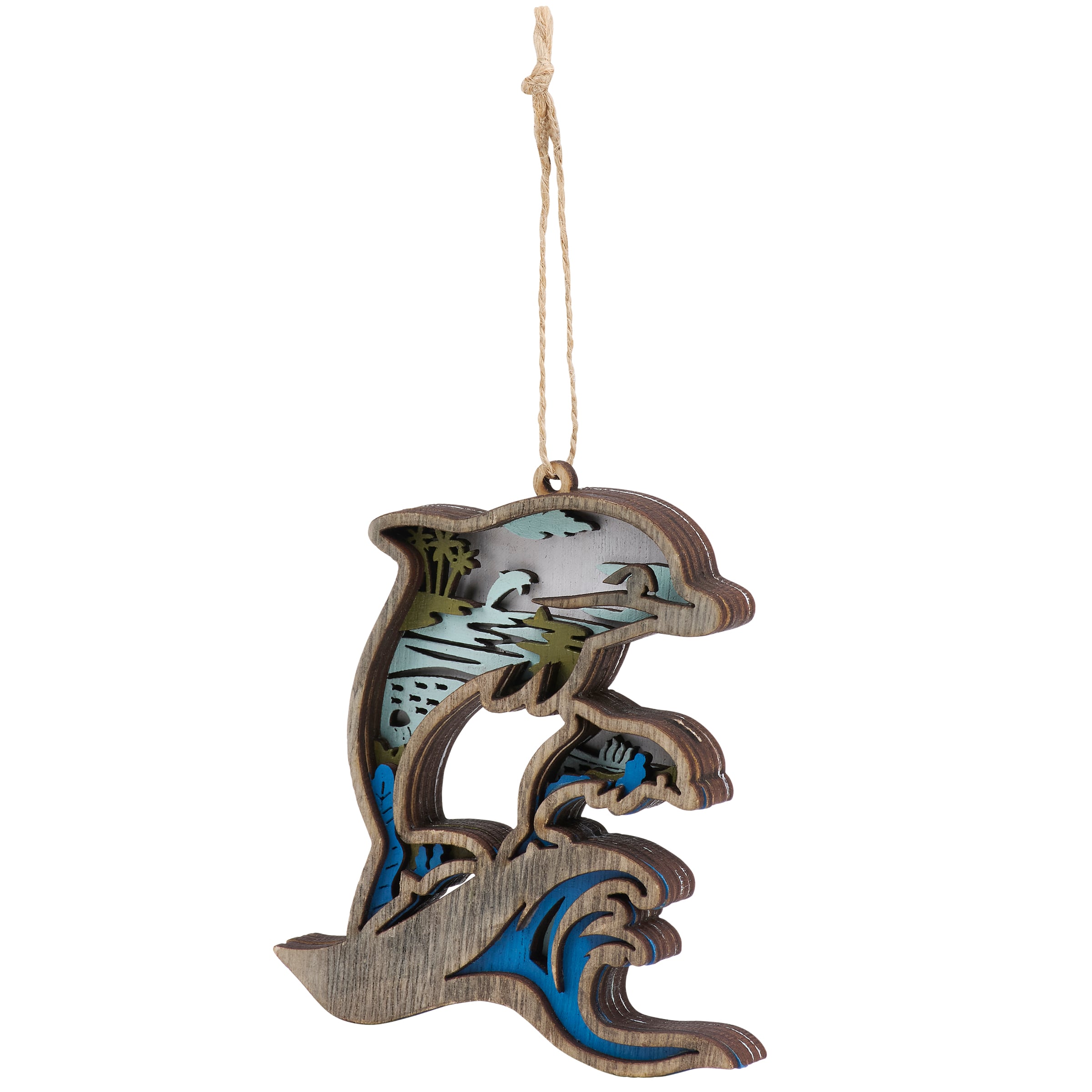 Dolphin Magnetic Ornament | Primitives By Kathy