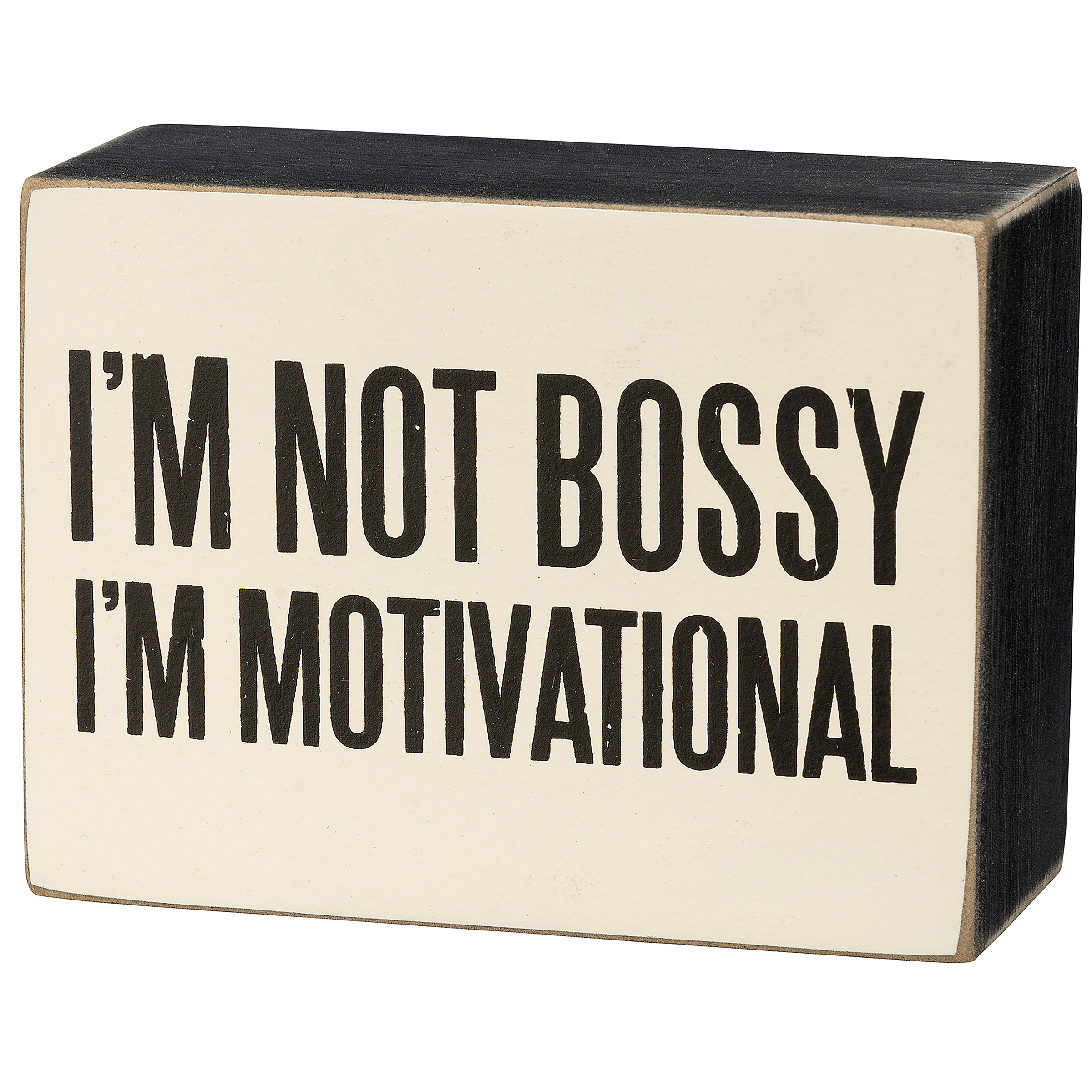 I'm Not Bossy Box Sign | Primitives By Kathy