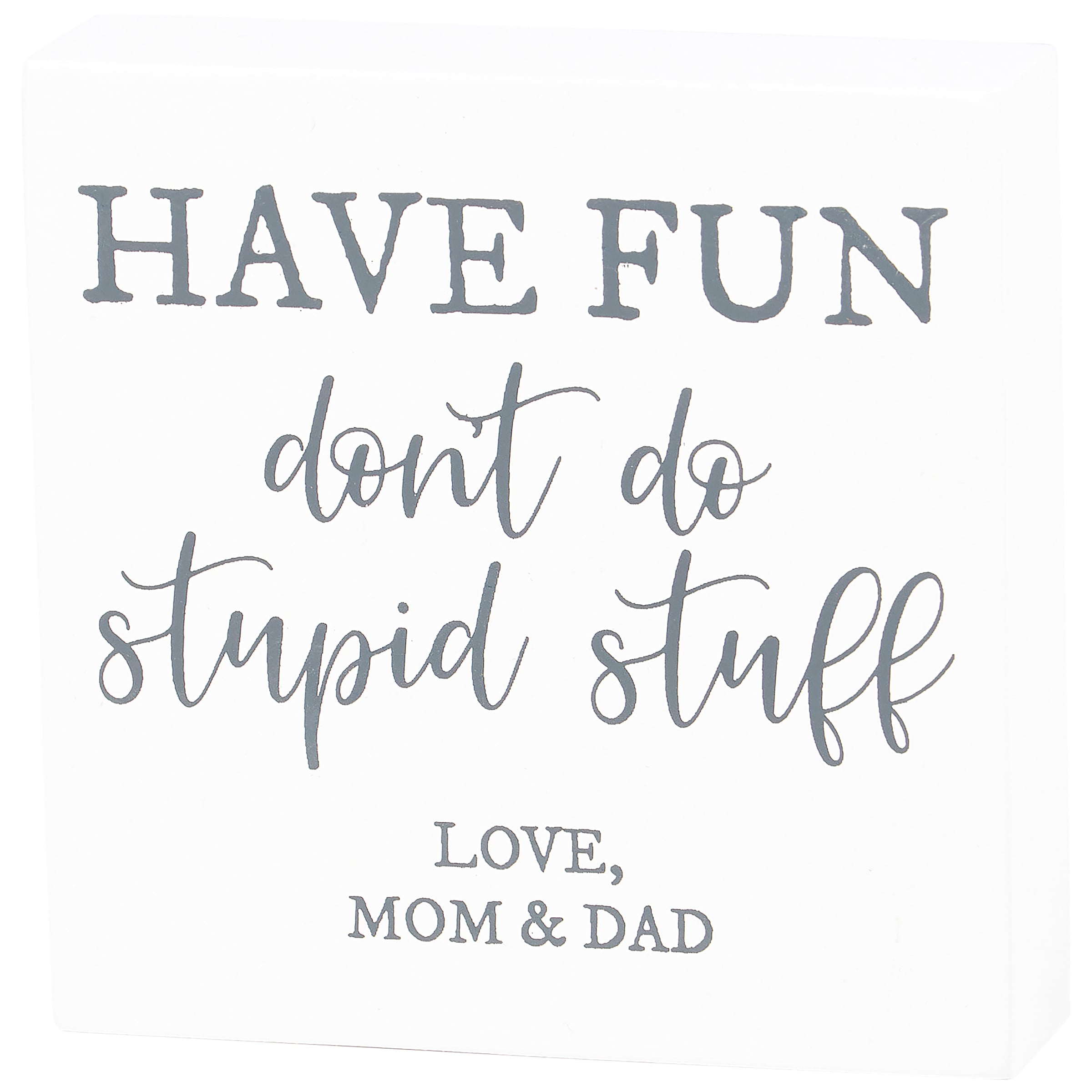 Have Fun Block Sign | Primitives By Kathy