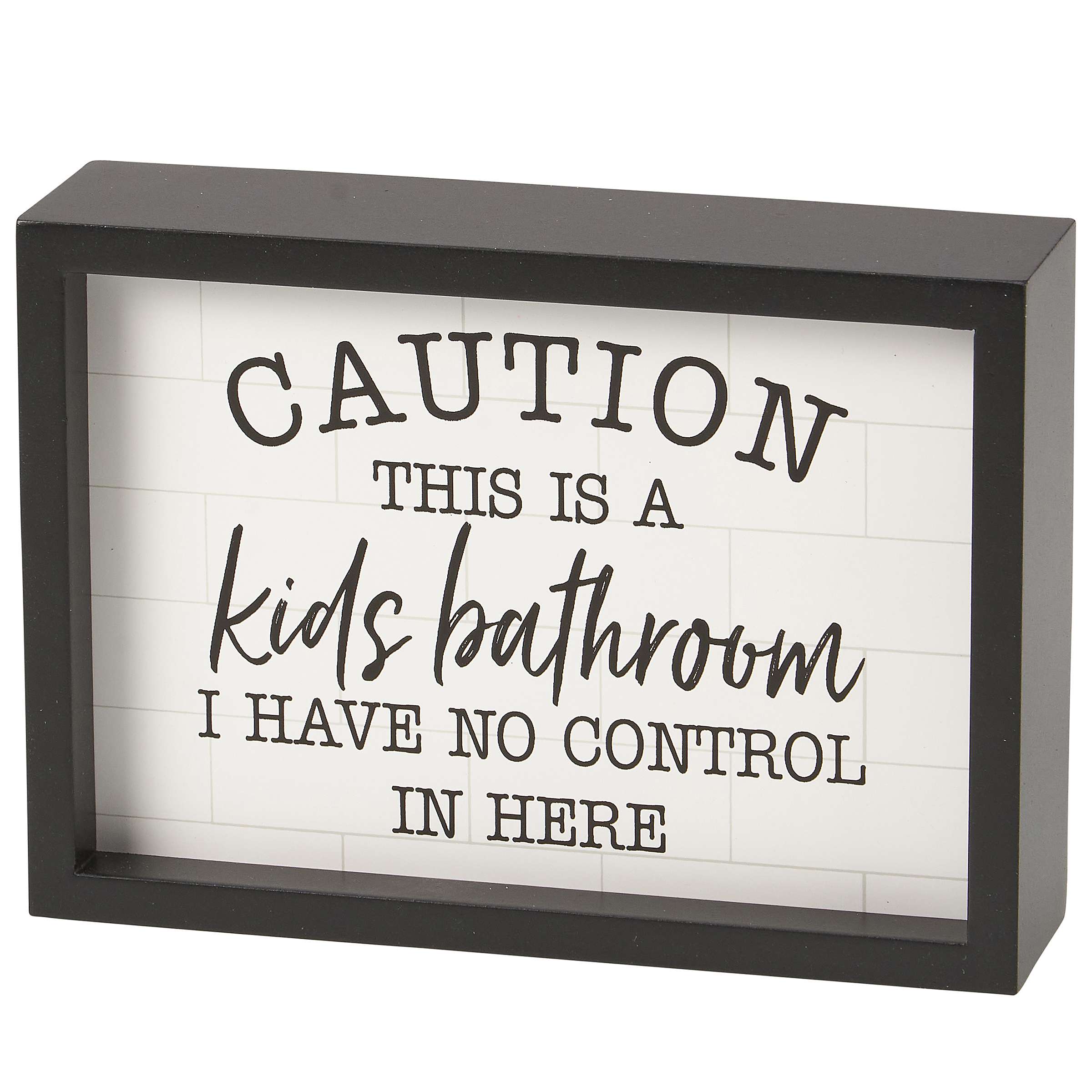 Kids Bathroom Inset Box Sign | Primitives By Kathy