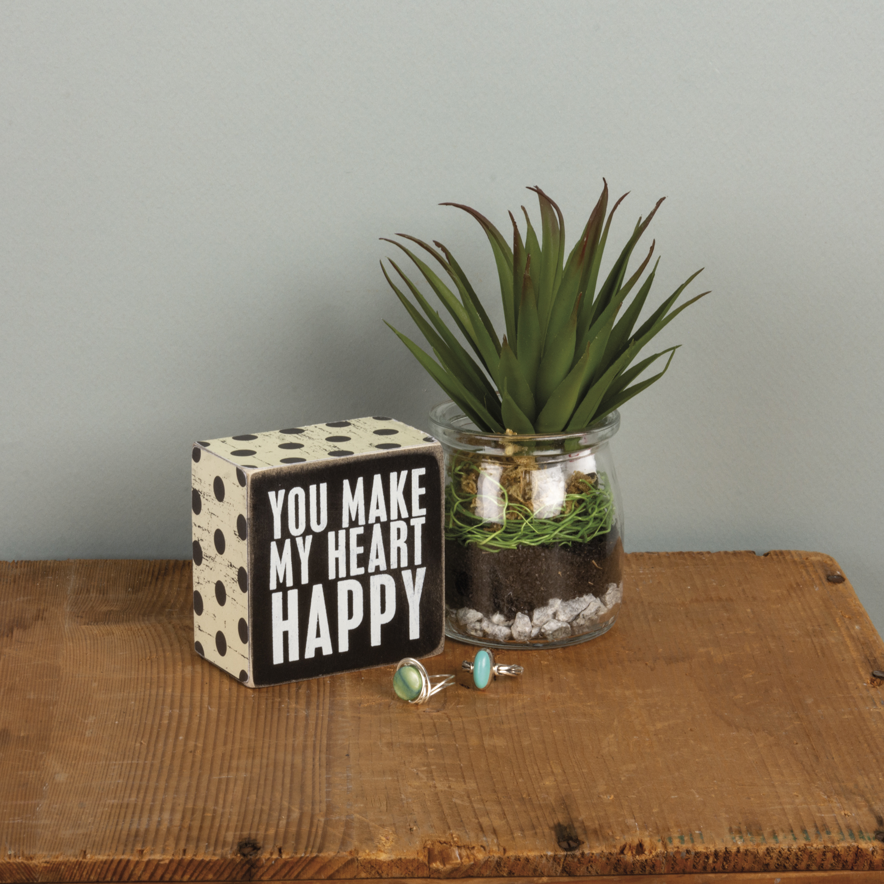 You Make My Heart Happy Sign | Primitives By Kathy